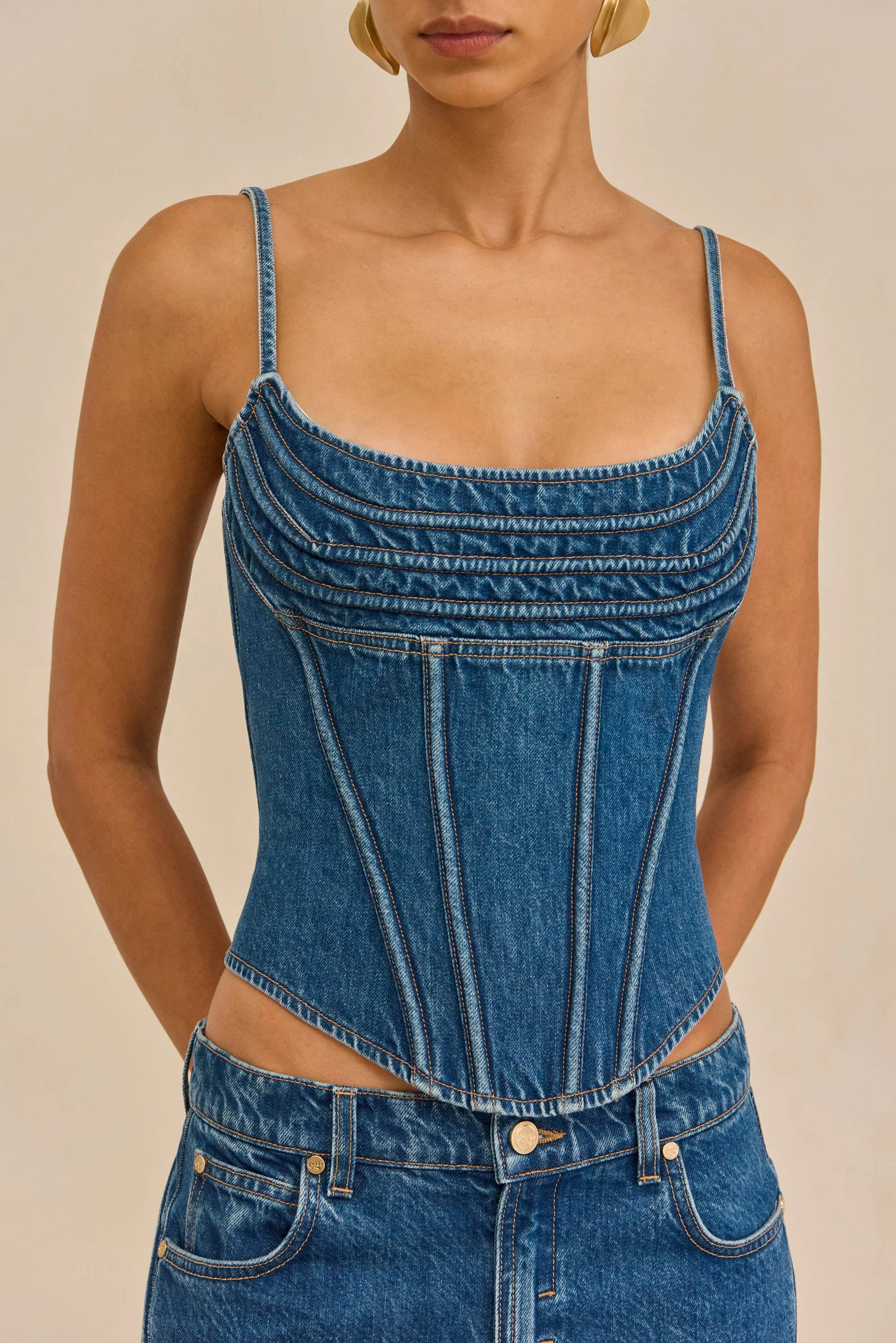Cult Gaia CHIYA TOP - DTP32679 | REVERSIBLE