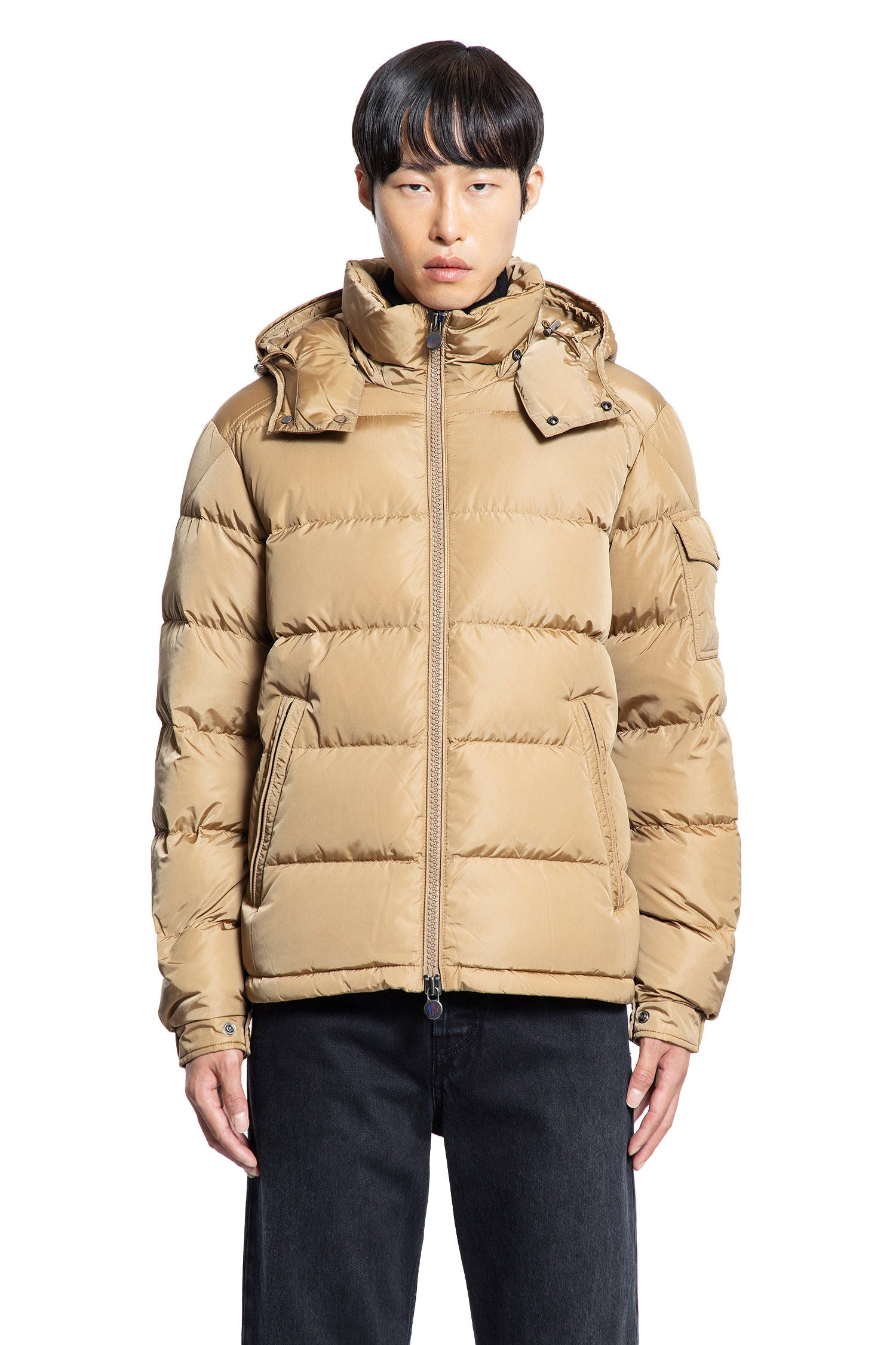 Moncler Maya Matte Short Down Jacket | REVERSIBLE