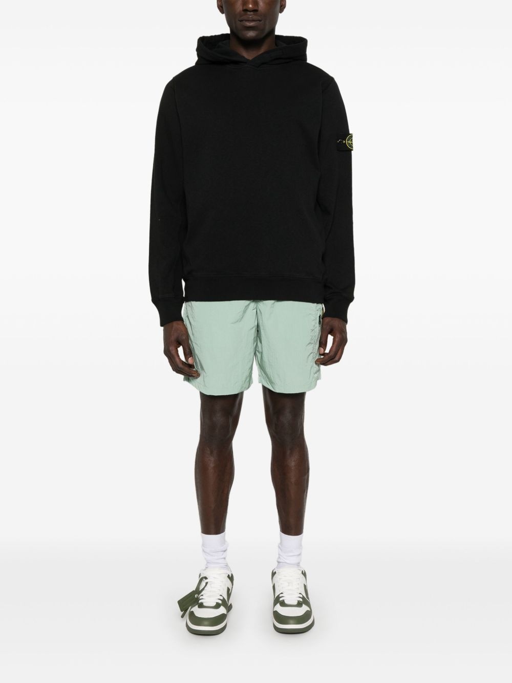 Stone Island Compass-badge hoodie | REVERSIBLE