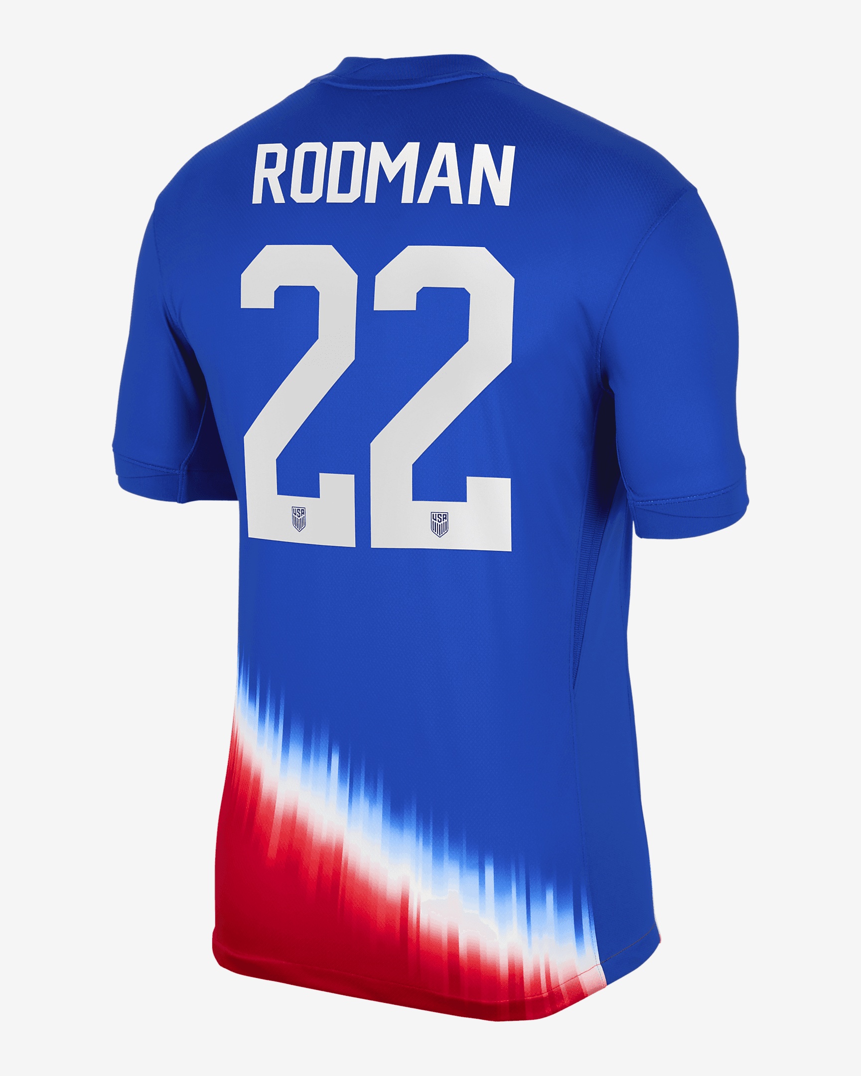 Nike Trinity Rodman USWNT 2024 Stadium Away Nike Men's Dri-FIT Soccer ...