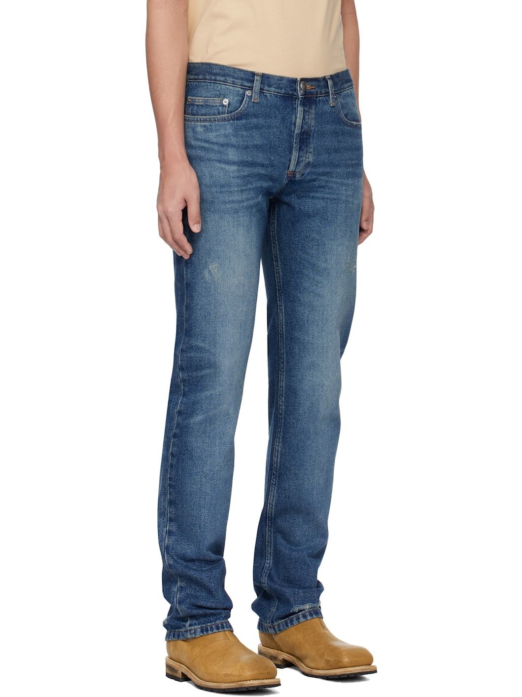 A.P.C. Blue New Standard Jeans | REVERSIBLE