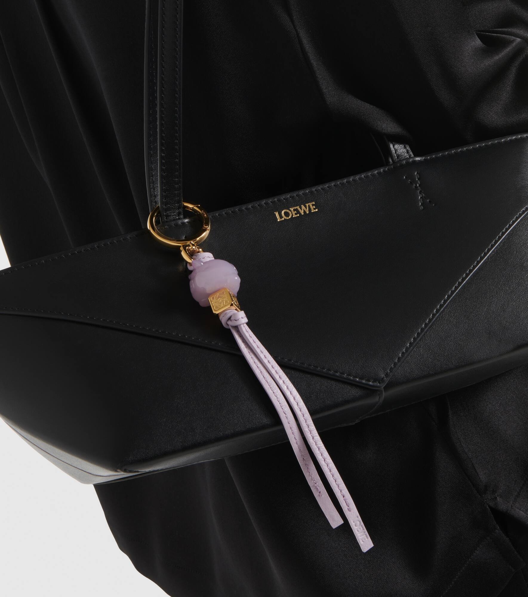 Loewe Leather-trimmed bag charm | REVERSIBLE