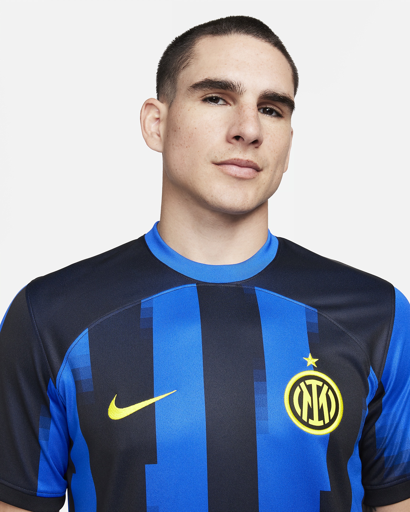 Nike Inter Milan 2023/24 Stadium Home Nike Men's Dri-FIT Soccer Jersey ...