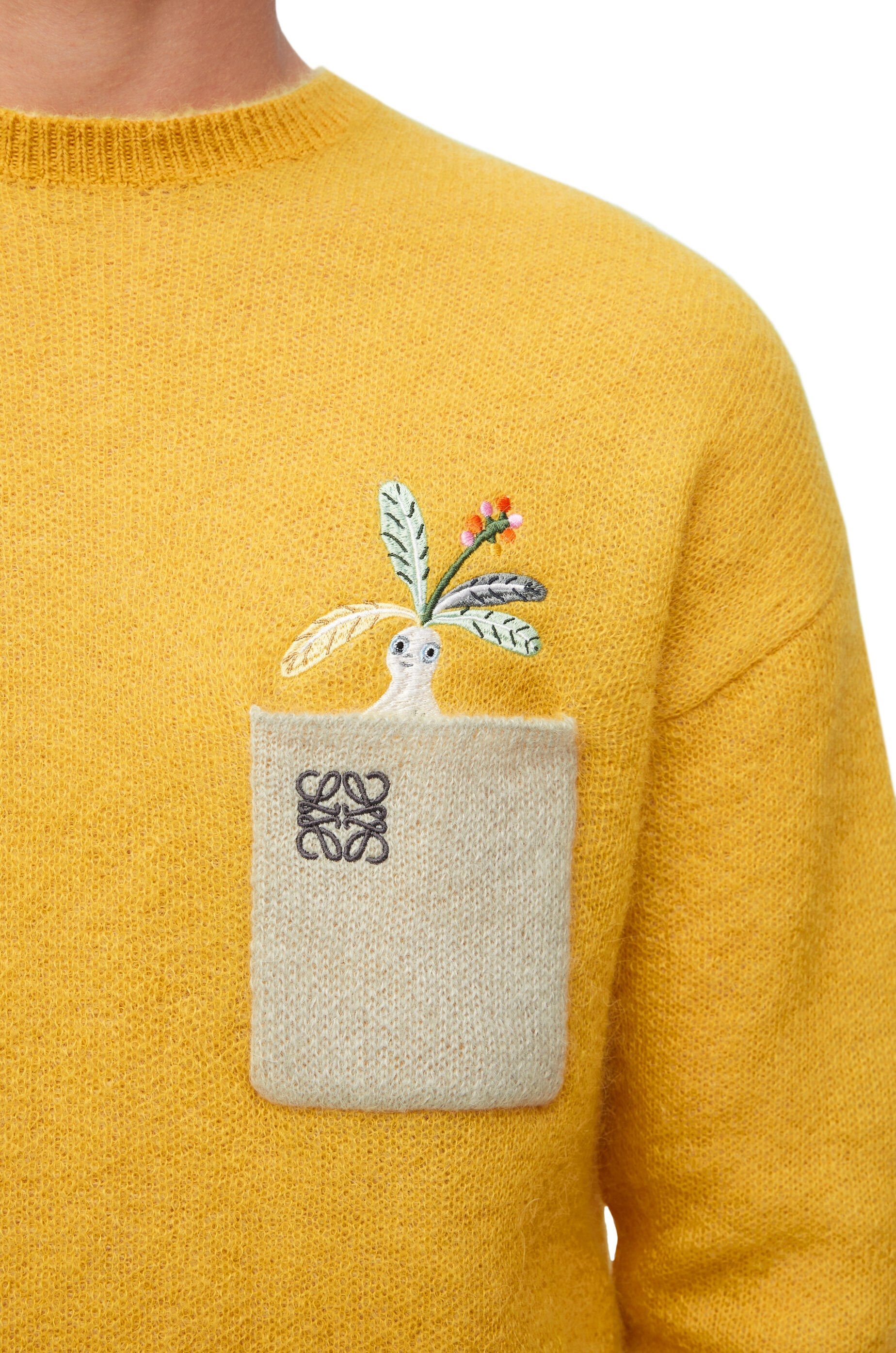 Loewe Sweater in wool and mohair blend | REVERSIBLE