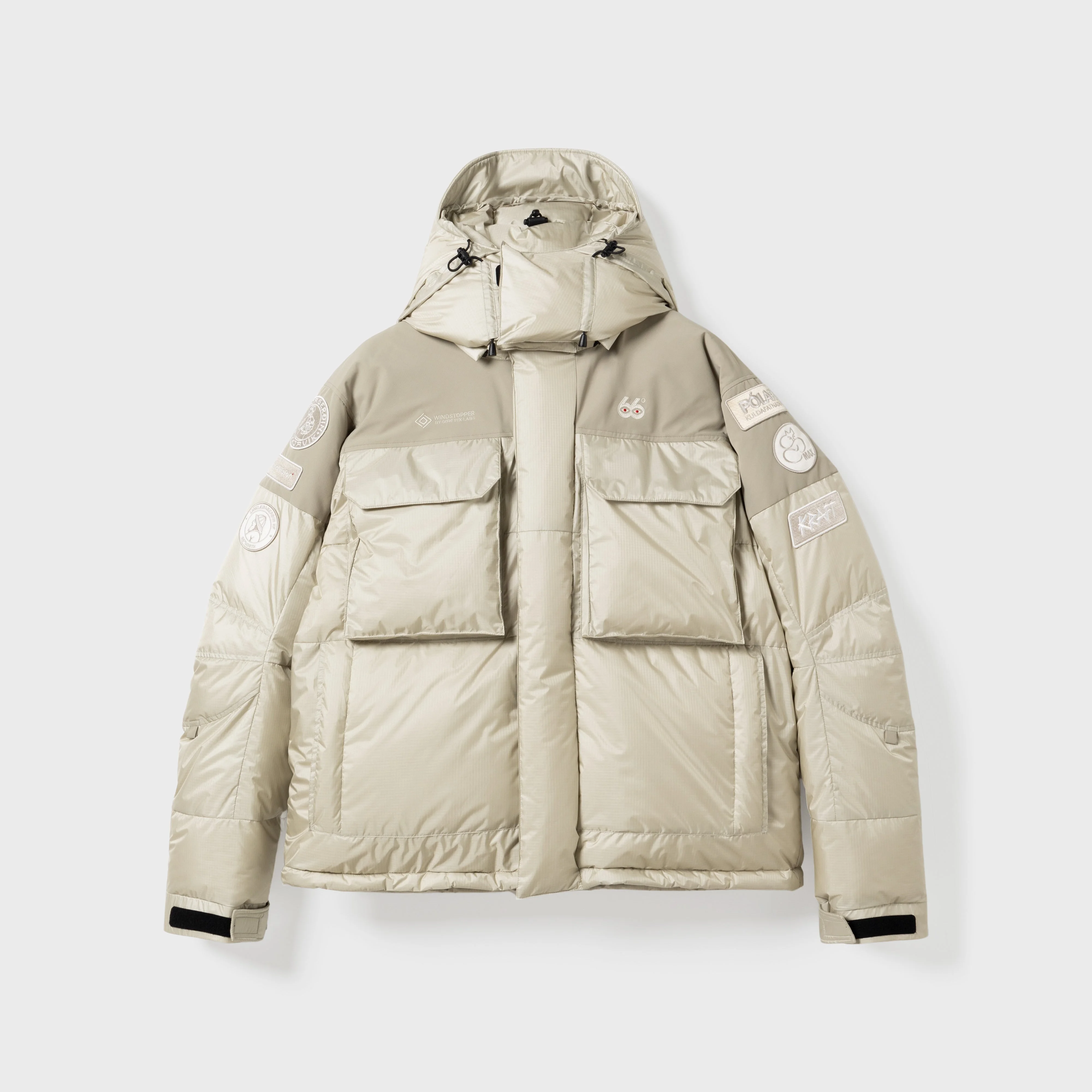 66°NORTH 66°North x District Vision | Tindur Down Jacket | REVERSIBLE