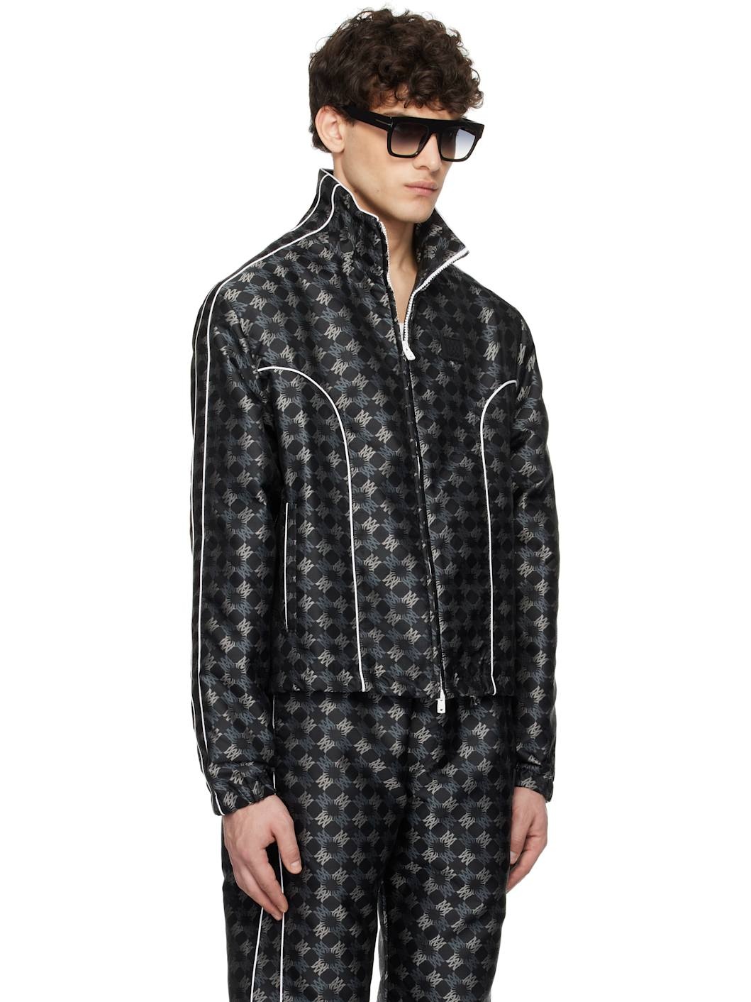 AMIRI Black MA Quad Track Jacket | REVERSIBLE