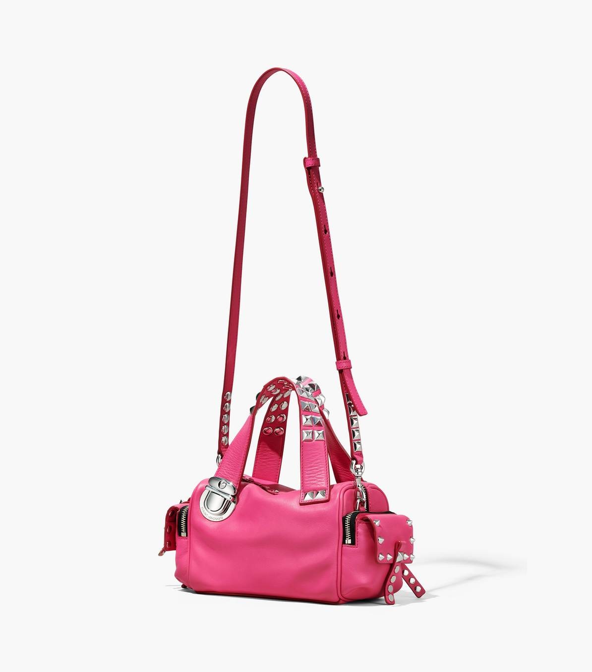 Marc Jacobs THE STUDDED PUSHLOCK MINI SATCHEL | REVERSIBLE Marc Jacobs THE STUDDED PUSHLOCK MINI SATCHEL | REVERSIBLE