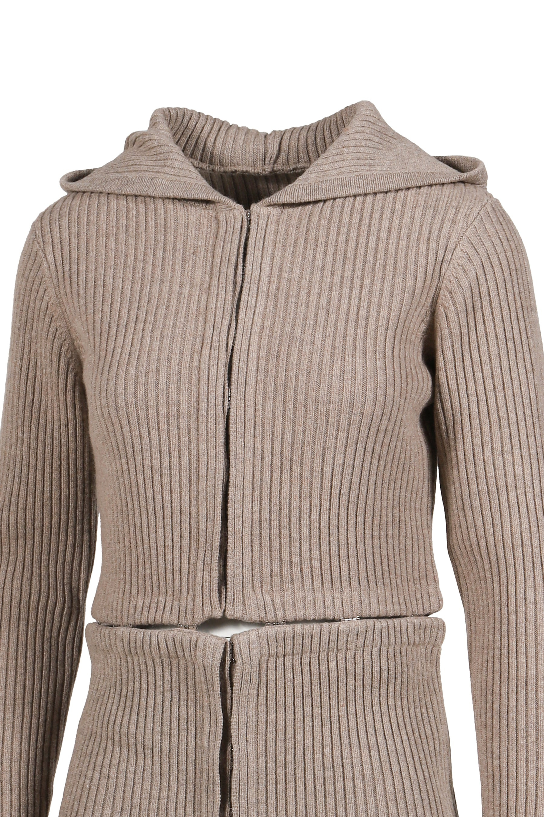 HELIOT EMIL™ REFRACTA CARDIGAN / DARK STONE | REVERSIBLE