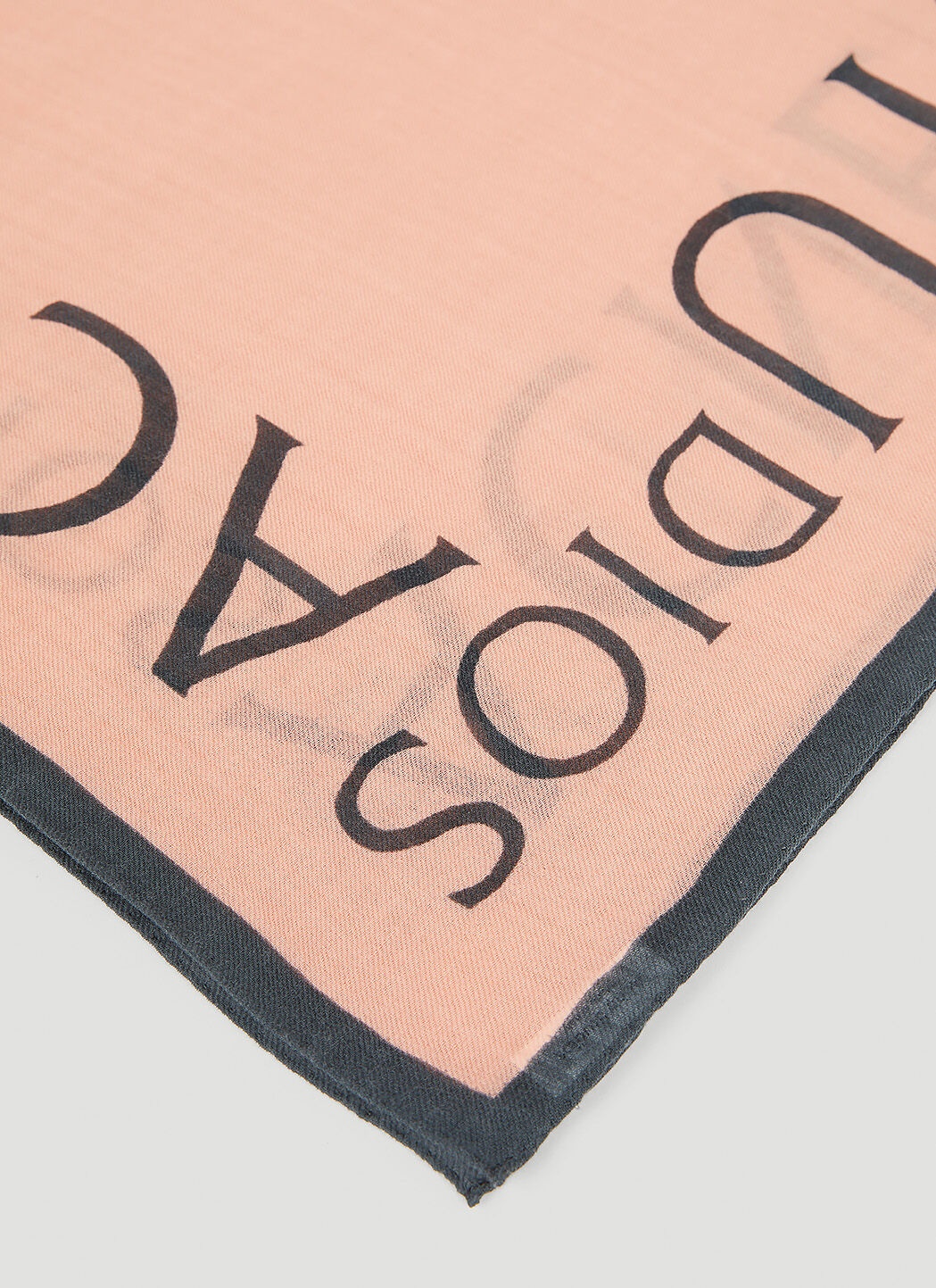 Acne Studios Acne Studios Men Logo Wool Square Scarf | luosophy ...