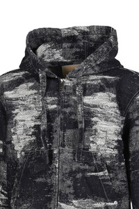 TAAKK DENIM HOODIE / ONE WASH | REVERSIBLE