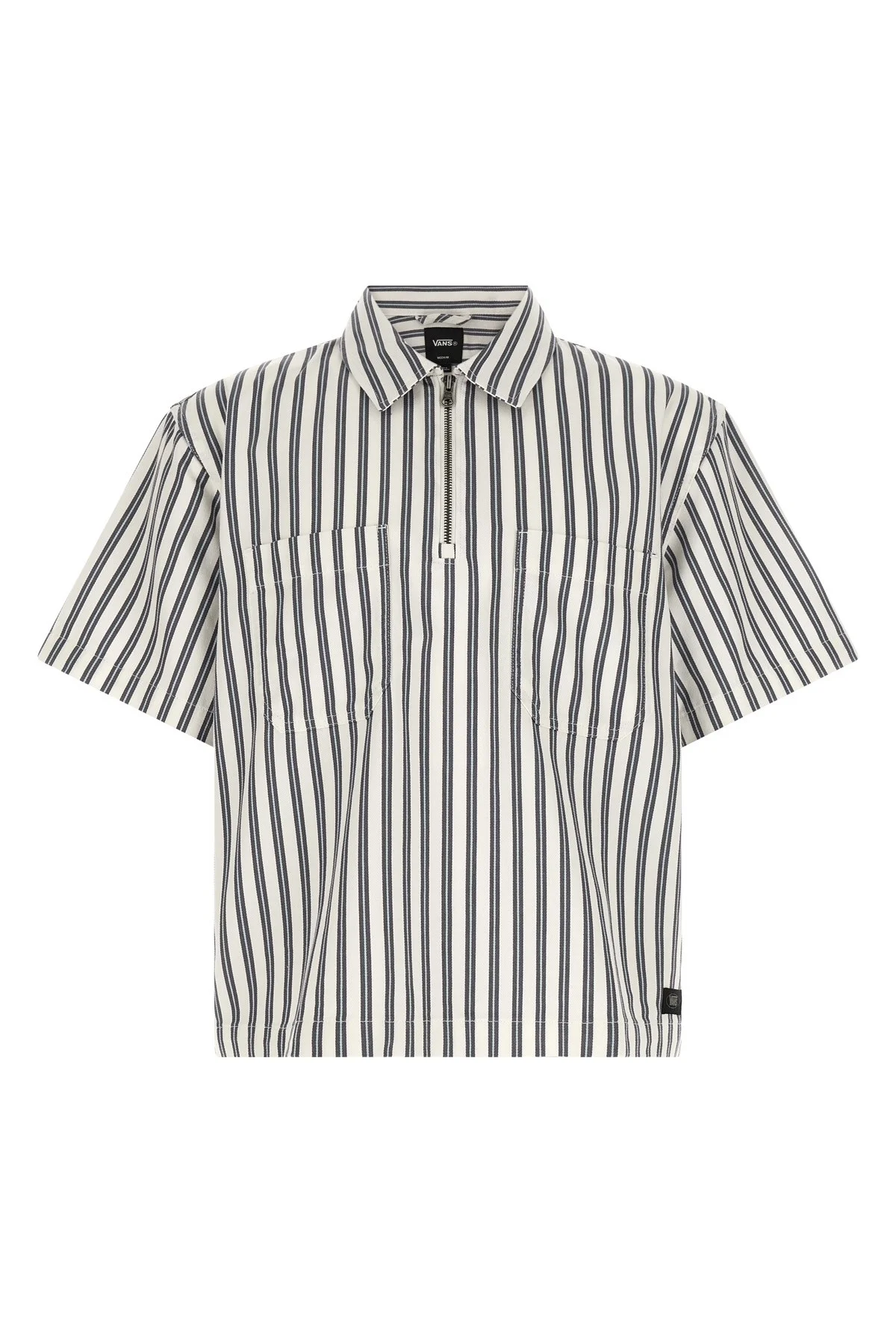 Vans 'Cropped Zip' Shirt - VN000T7NGCX1 | REVERSIBLE