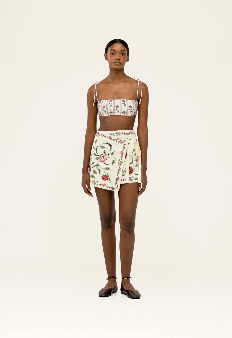 Agua by Agua Bendita Luna Quebrada Mini Pareo | REVERSIBLE