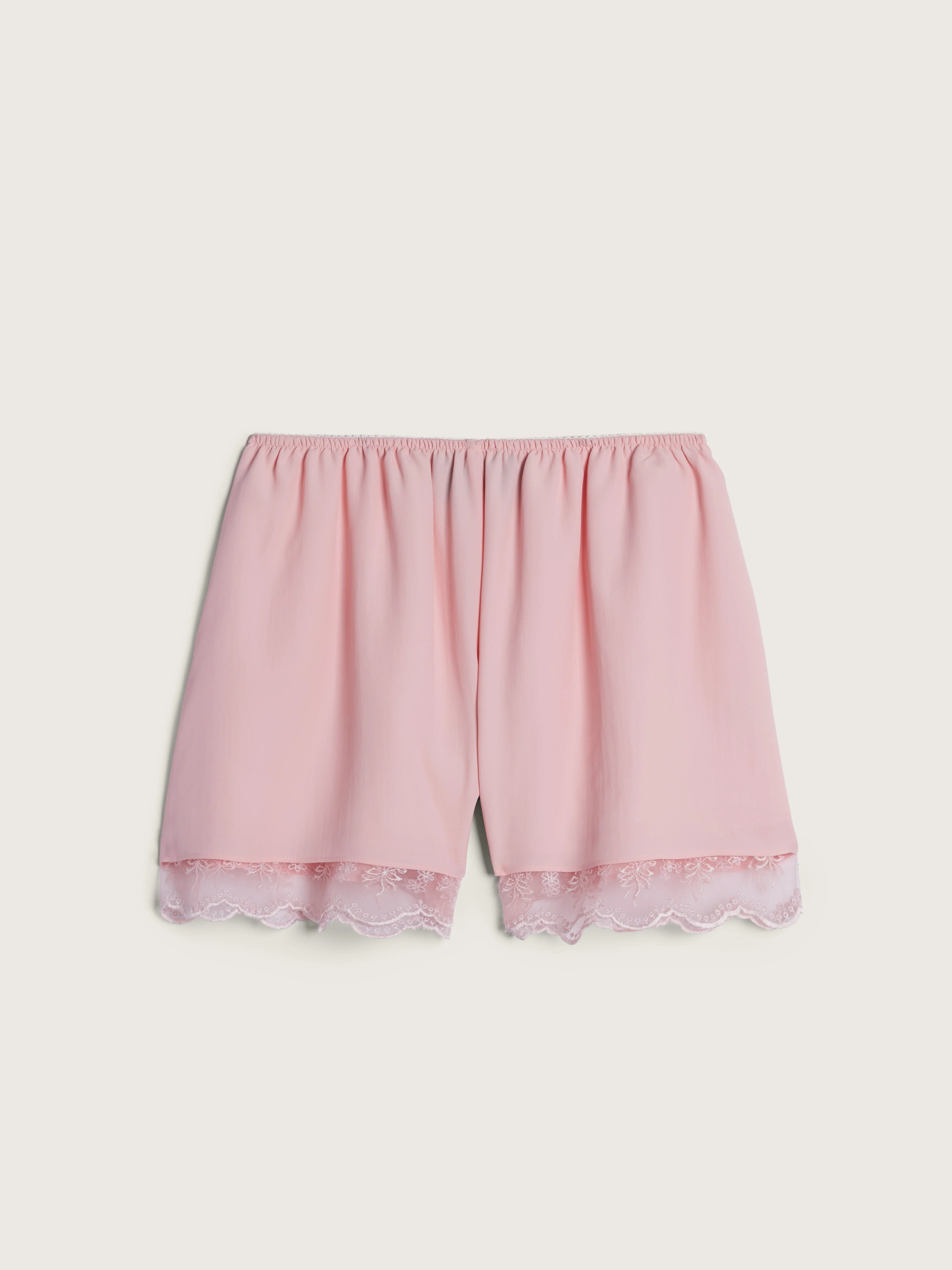 Simone Rocha Lace Trim Negligee Shorts - 4230T 0514 BLACK | REVERSIBLE