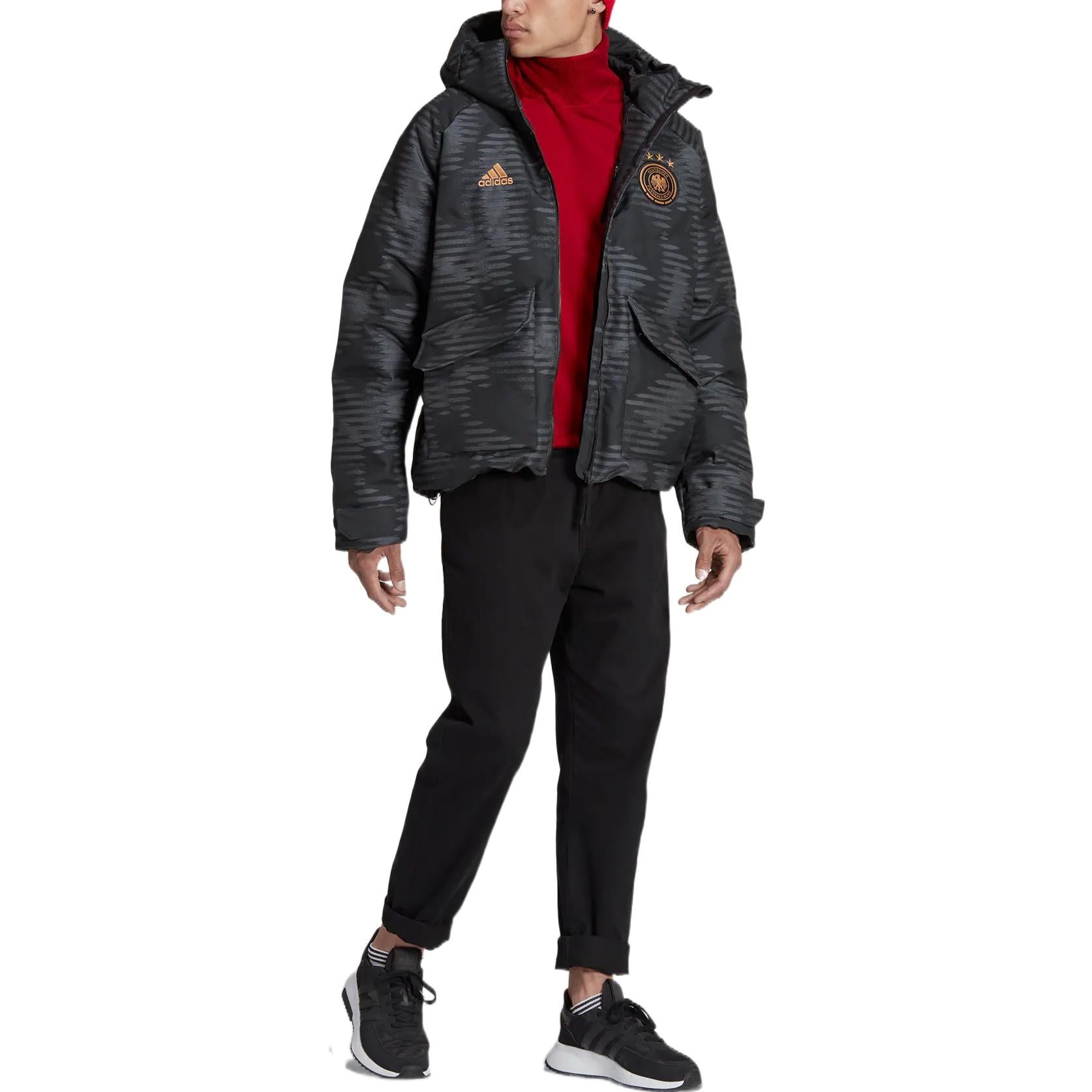 adidas adidas Dfb Dwn Jacket Logo HF4066 | REVERSIBLE