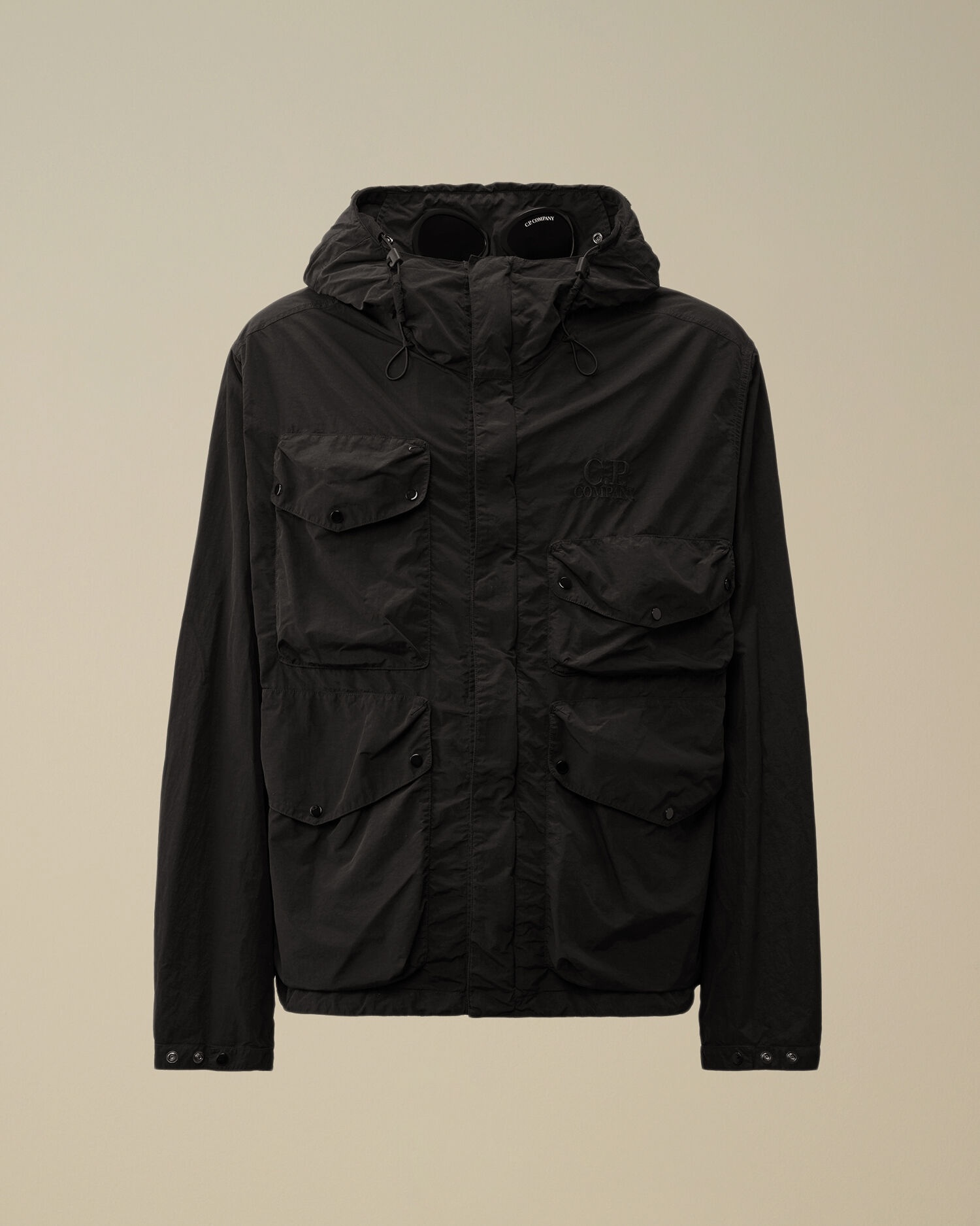 C.P. Company Flatt Nylon Goggle Jacket | REVERSIBLE