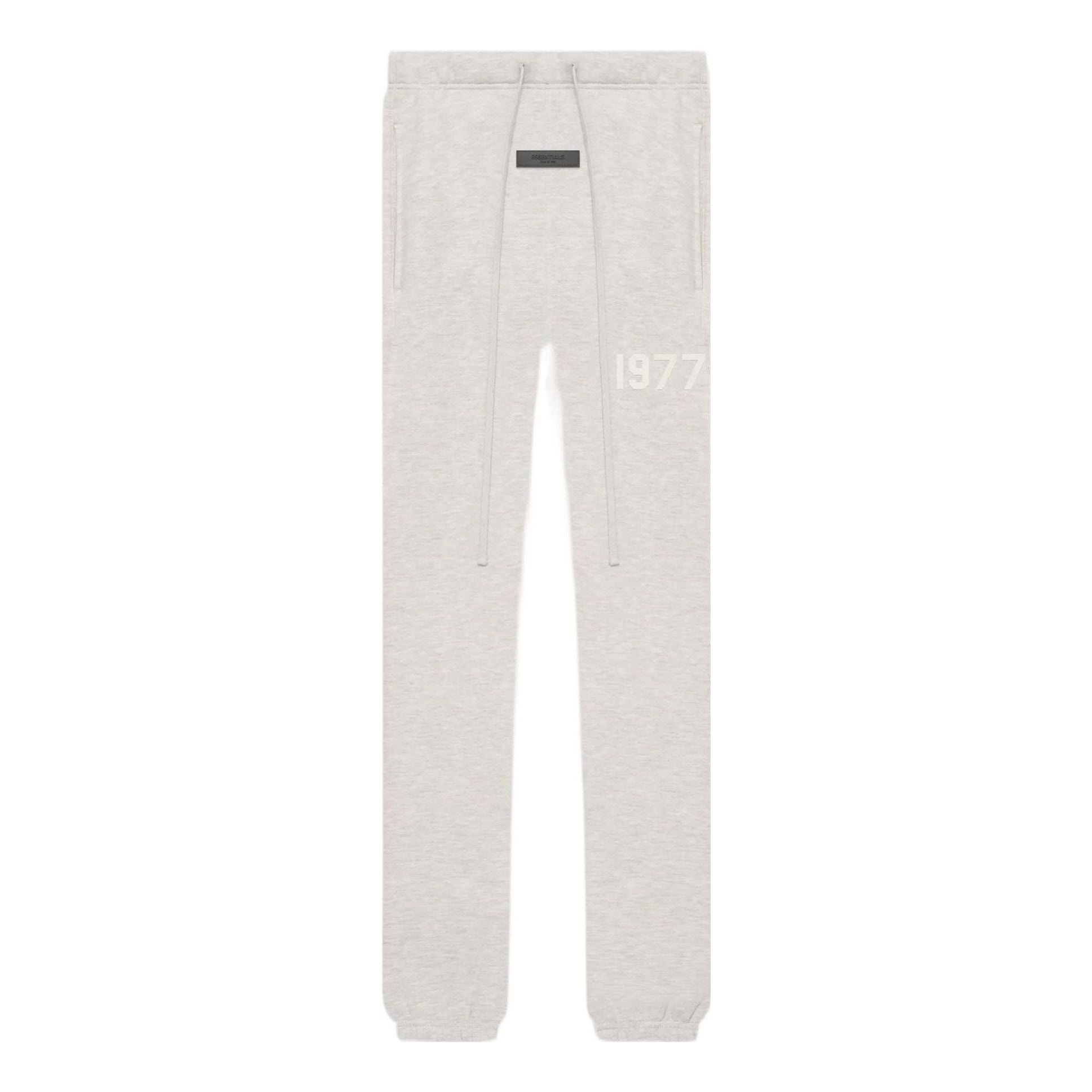 ESSENTIALS Fear of God Essentials SS22 Sweatpants Light Oatmeal 1977 ...