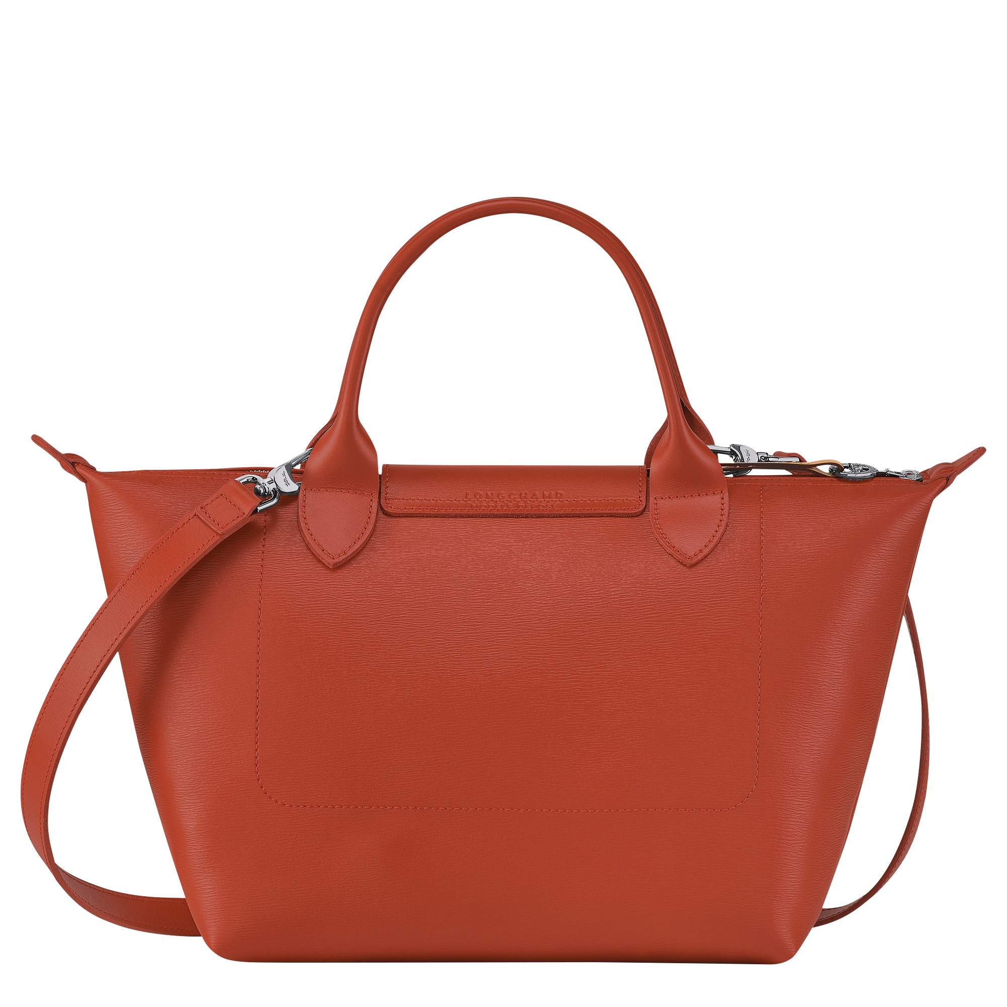 Longchamp Le Pliage City S Top handle bag Terracotta - Canvas | REVERSIBLE