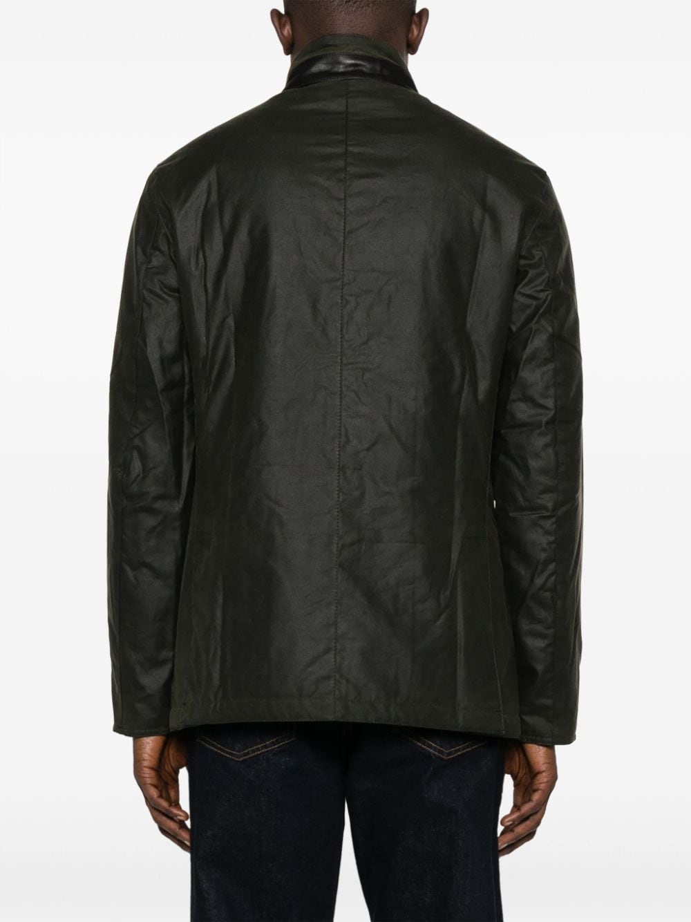 Barbour Compton wax-coated jacket | REVERSIBLE