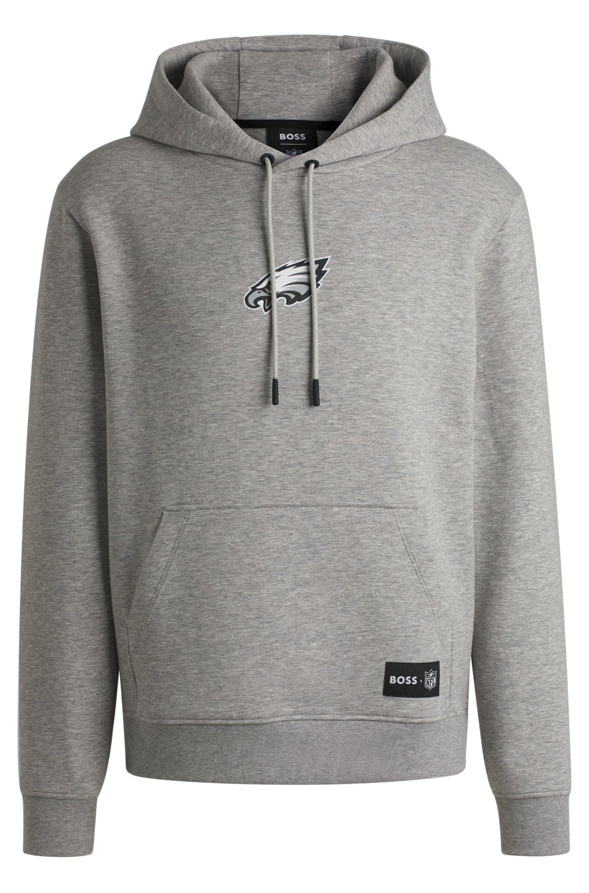 BOSS BOSS X NFL INTERLOCK HOODIE WITH SPECIAL BRANDING | REVERSIBLE