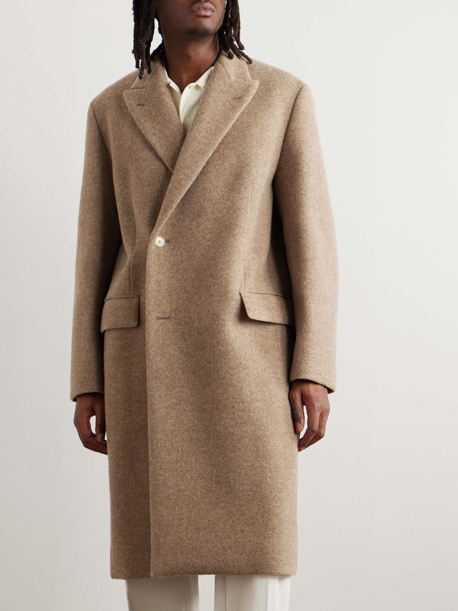 AURALEE Super 120s Wool Coat | REVERSIBLE