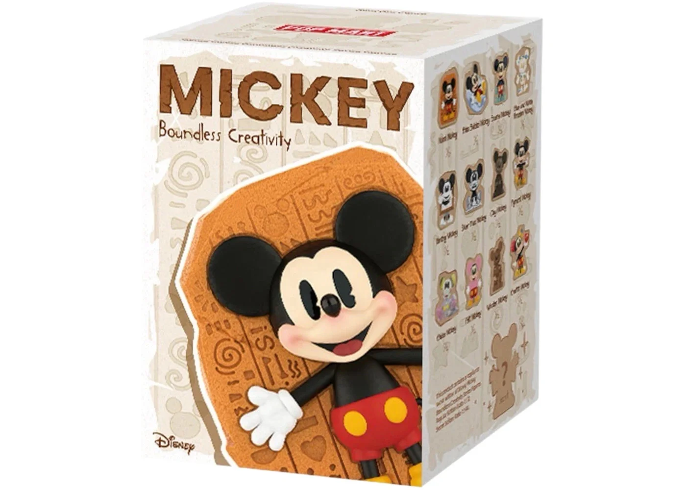 POP MART Pop Mart Disney Mickey Boundless Creativity Series Figures ...