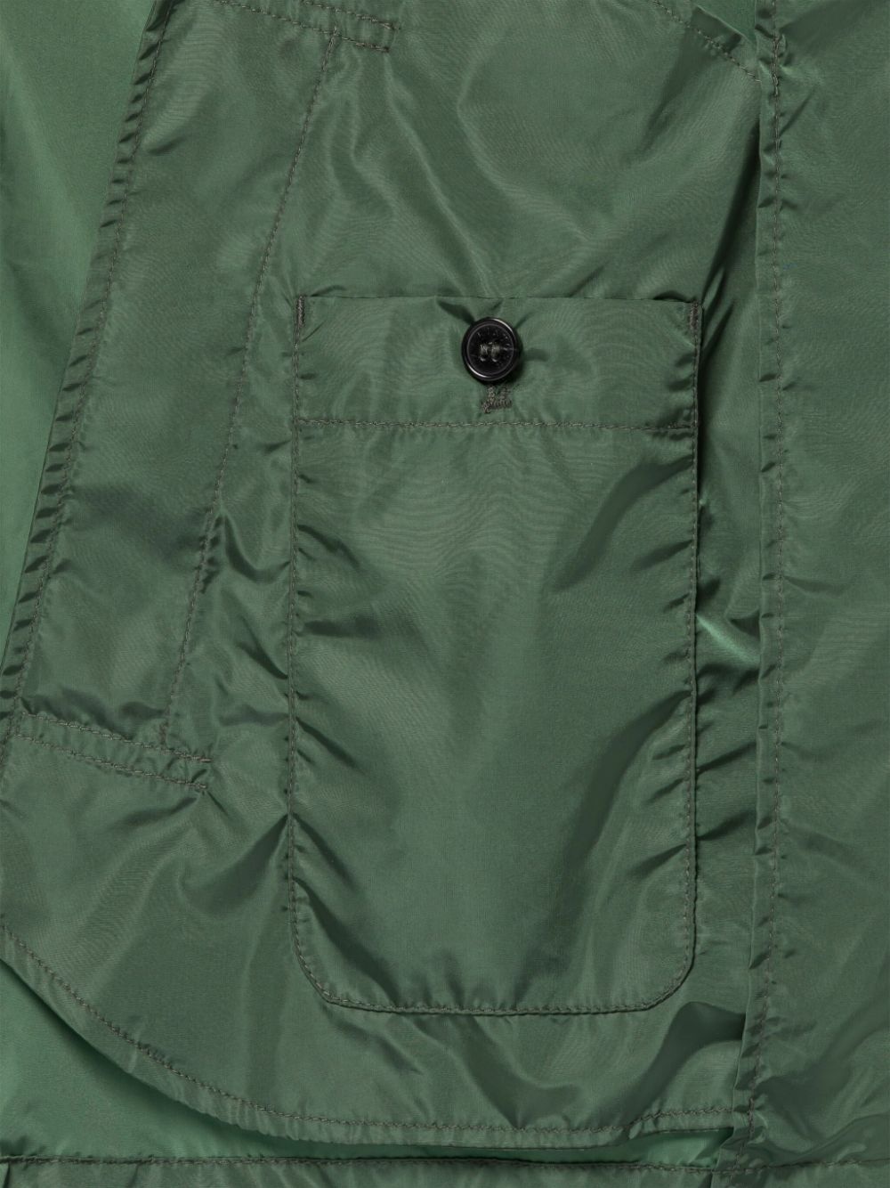 Mackintosh TEEMING ARMY NYLON PACKABLE COACH JACKET | REVERSIBLE