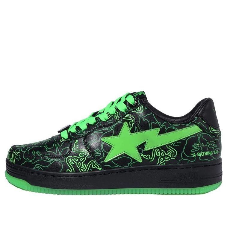 A BATHING APE® A BATHING APE X Razer Bape Sta 'Black Neon Green' 1I23 ...