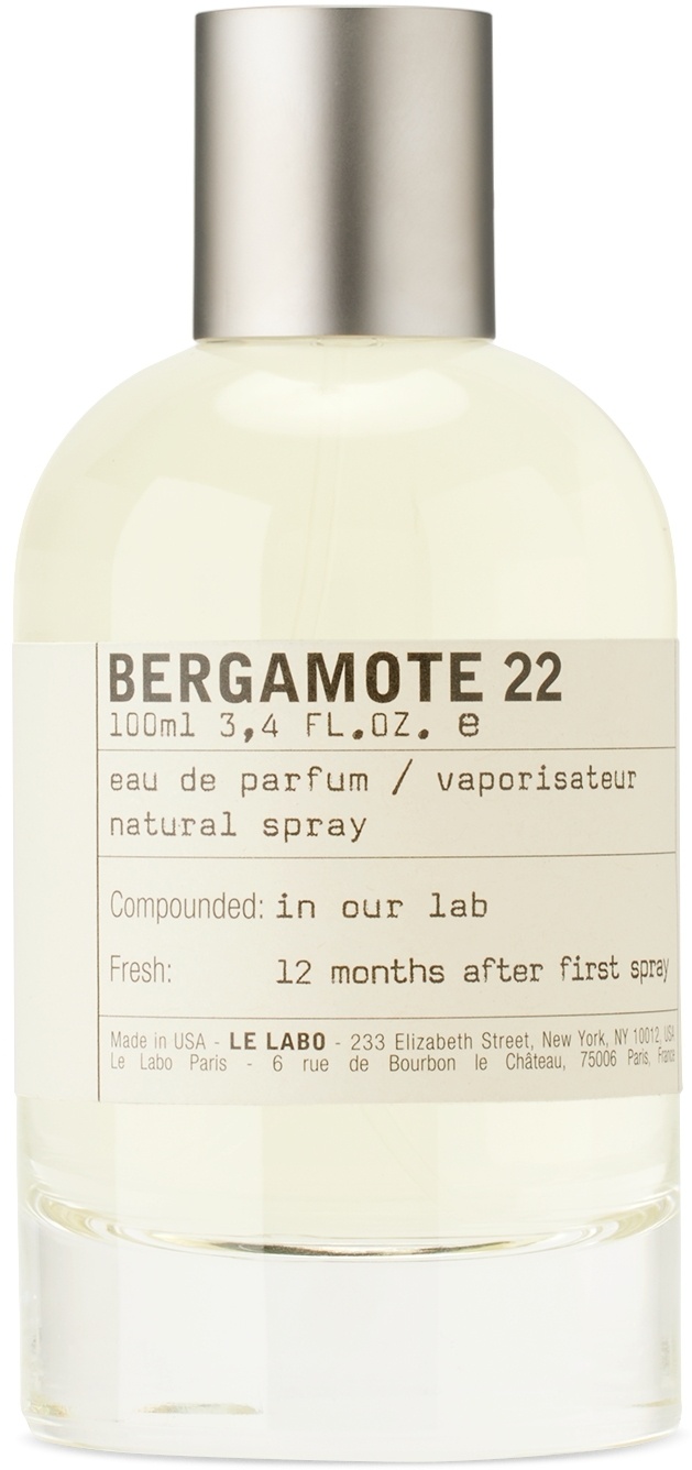 LE LABO Bergamote 22 Eau de Parfum, 100 mL | REVERSIBLE