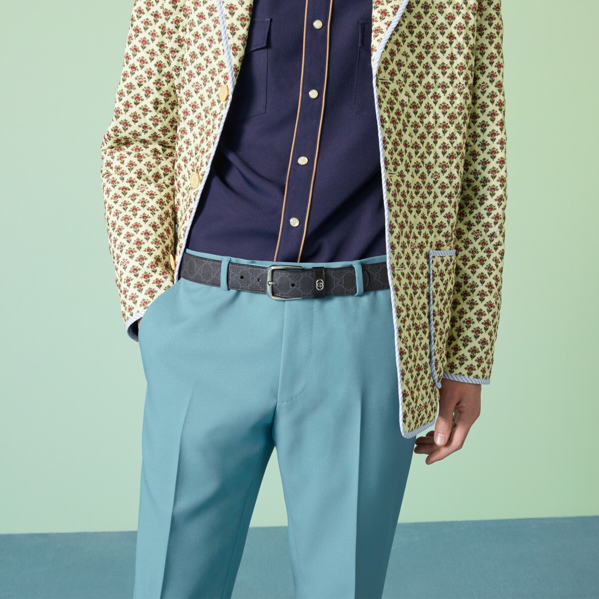 GUCCI Belt with Interlocking G detail | REVERSIBLE