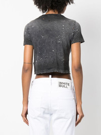 DSQUARED2 logo-print faded cotton T-shirt - S72GD0480S21600 | REVERSIBLE
