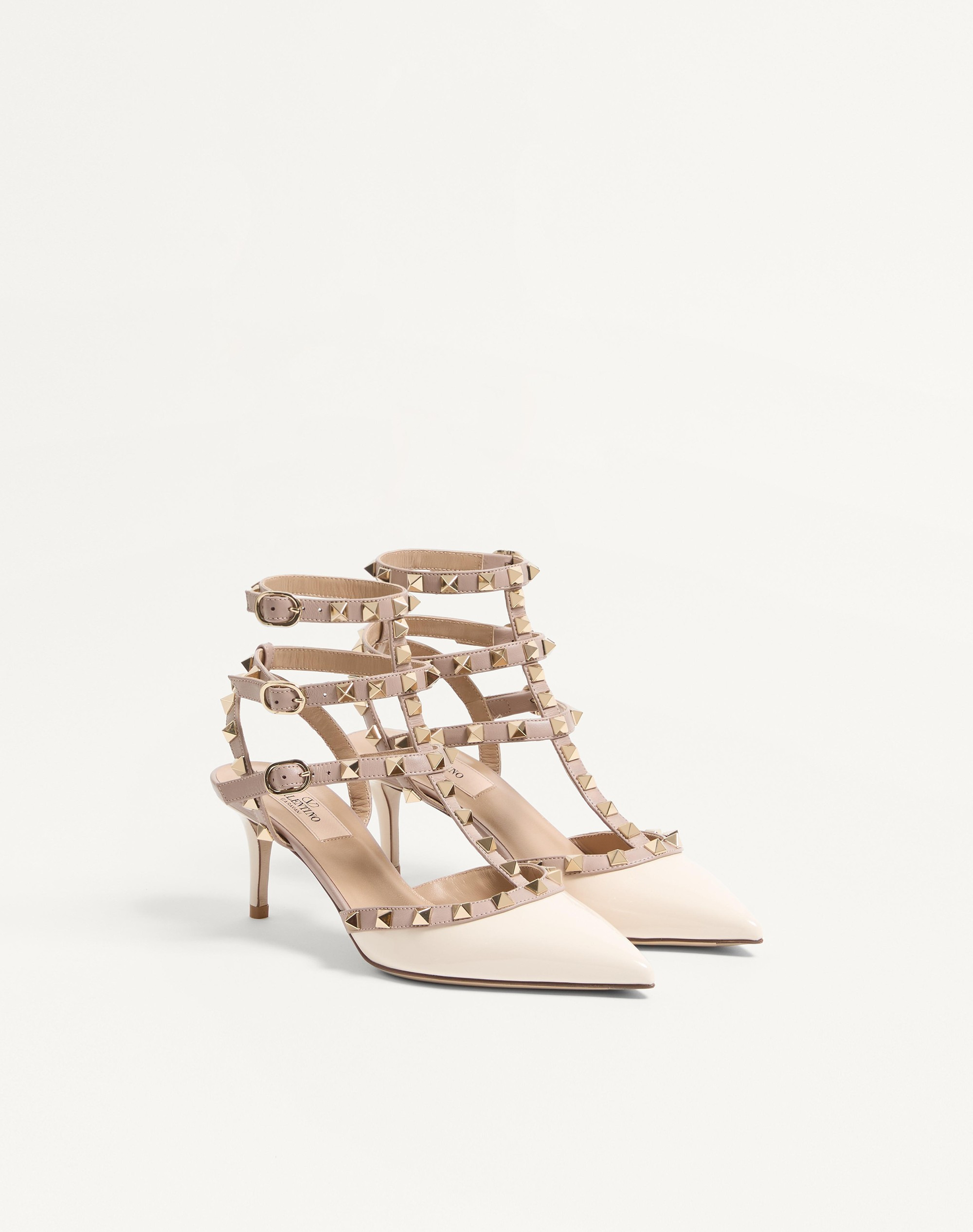 Valentino ROCKSTUD CAGED PUMP 65MM | REVERSIBLE