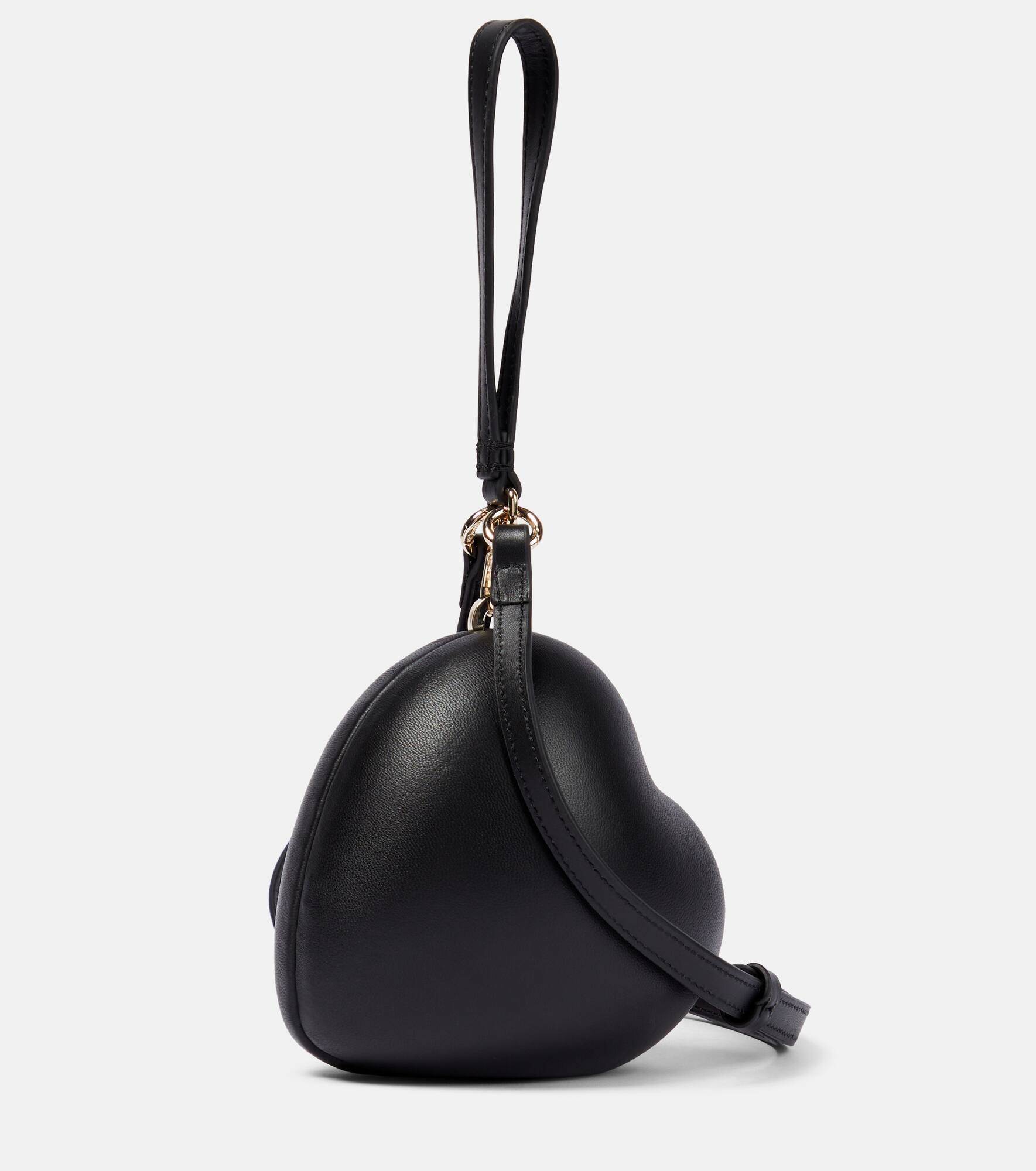 Simone Rocha Micro Heart leather shoulder bag | REVERSIBLE