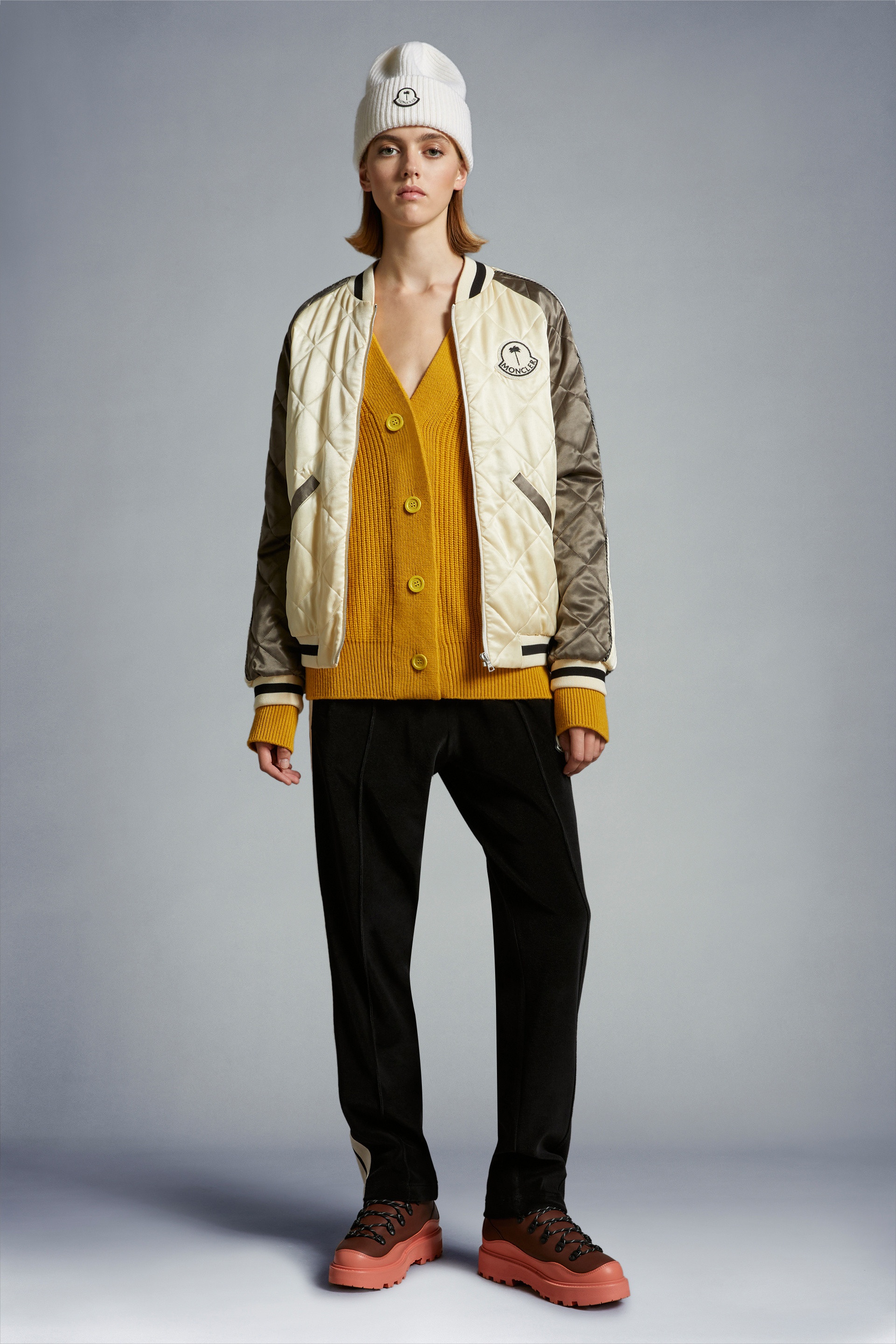 Moncler Gosper Down Varsity Jacket | REVERSIBLE