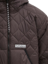No Problemo quilted hooded jacket | REVERSIBLE