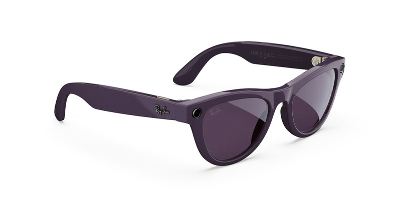 Ray-Ban Ray-Ban Meta Skyler (Gen 2) Shiny Mystic Violet Transitions ...