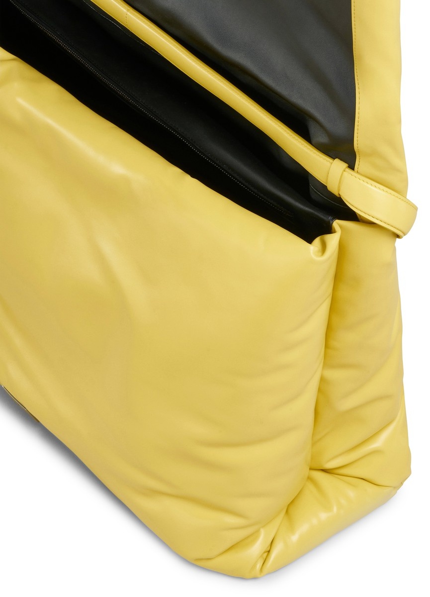 Marni Maxi Prisma bag in calfskin leather | REVERSIBLE