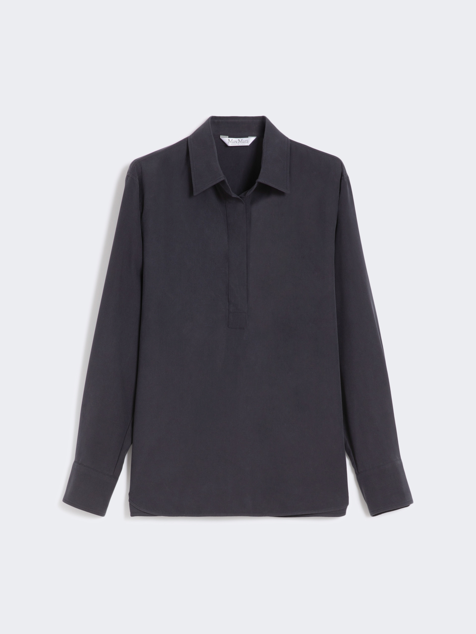 Max Mara MIRKO Silk canvas shirt | REVERSIBLE