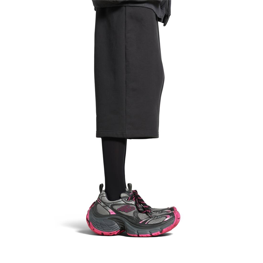 BALENCIAGA Women's 10xl Sneaker in Grey/pink/black | REVERSIBLE BALENCIAGA Women's 10xl Sneaker in Grey/pink/black | REVERSIBLE