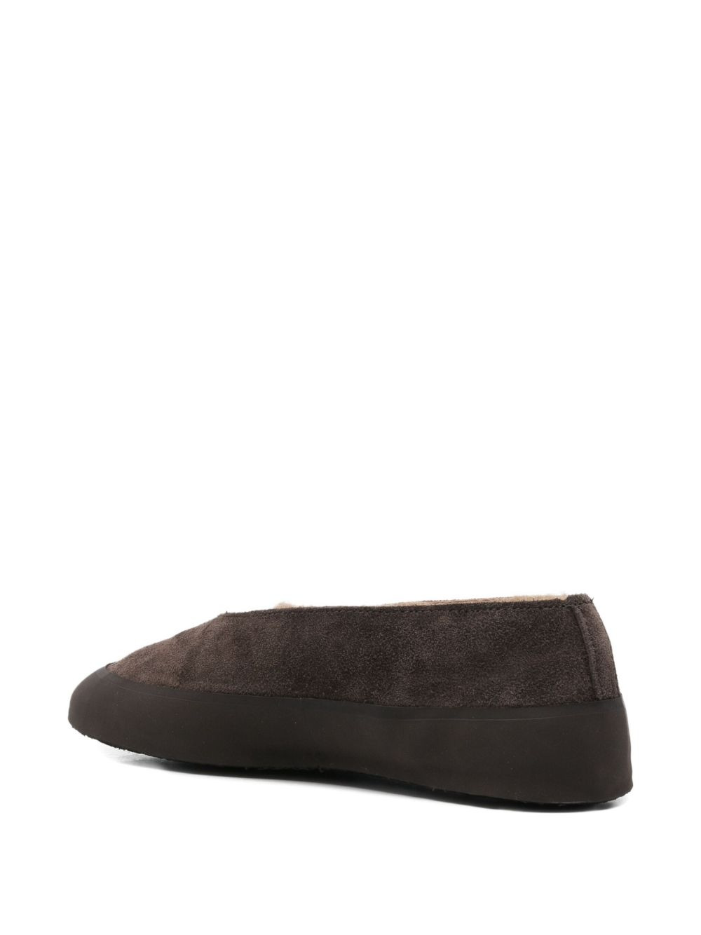 LE MONDE BÉRYL Apres Ski shearling ballet flats | REVERSIBLE