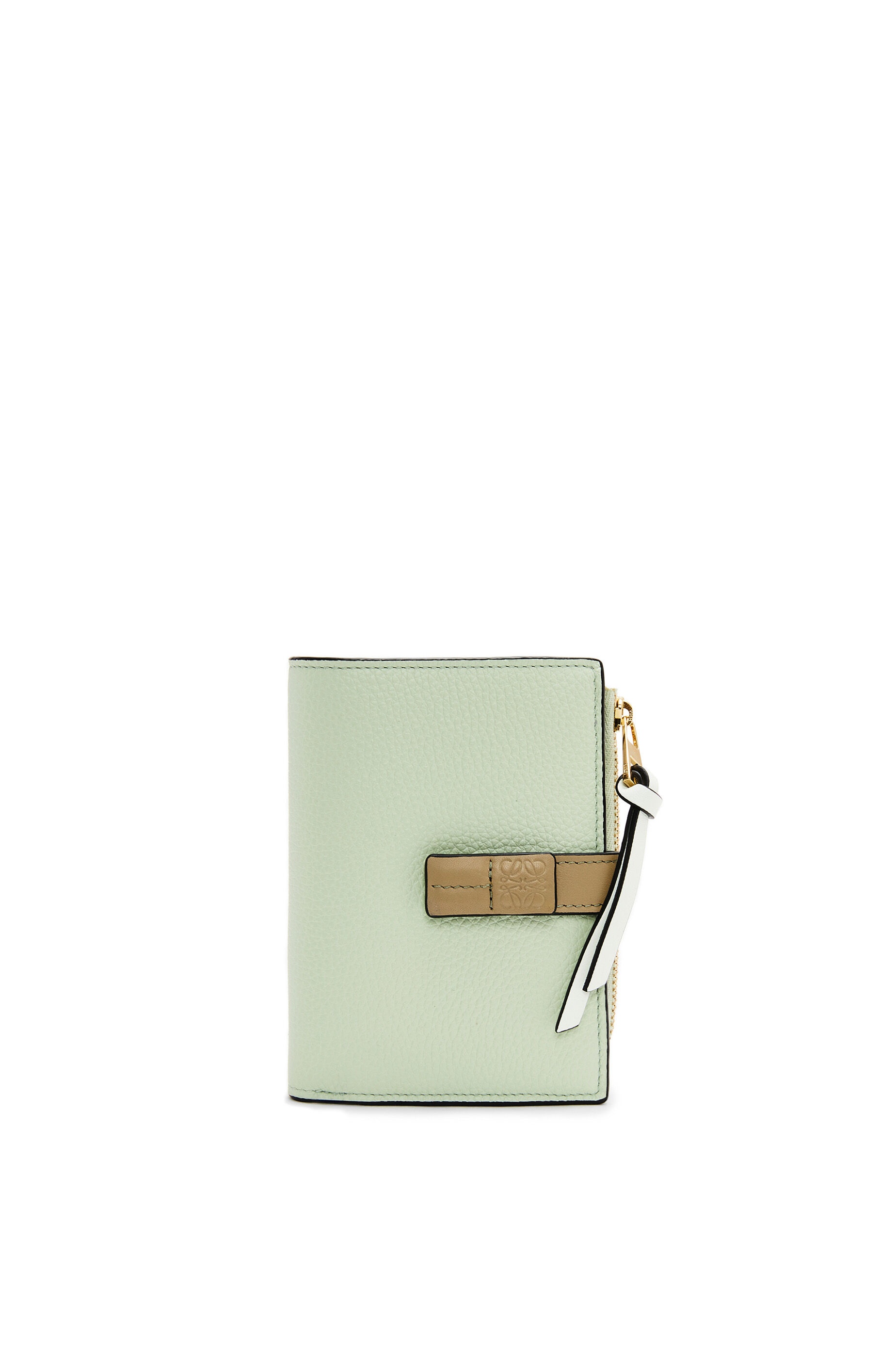 Loewe Slim zip bifold wallet in soft grained calfskin | REVERSIBLE