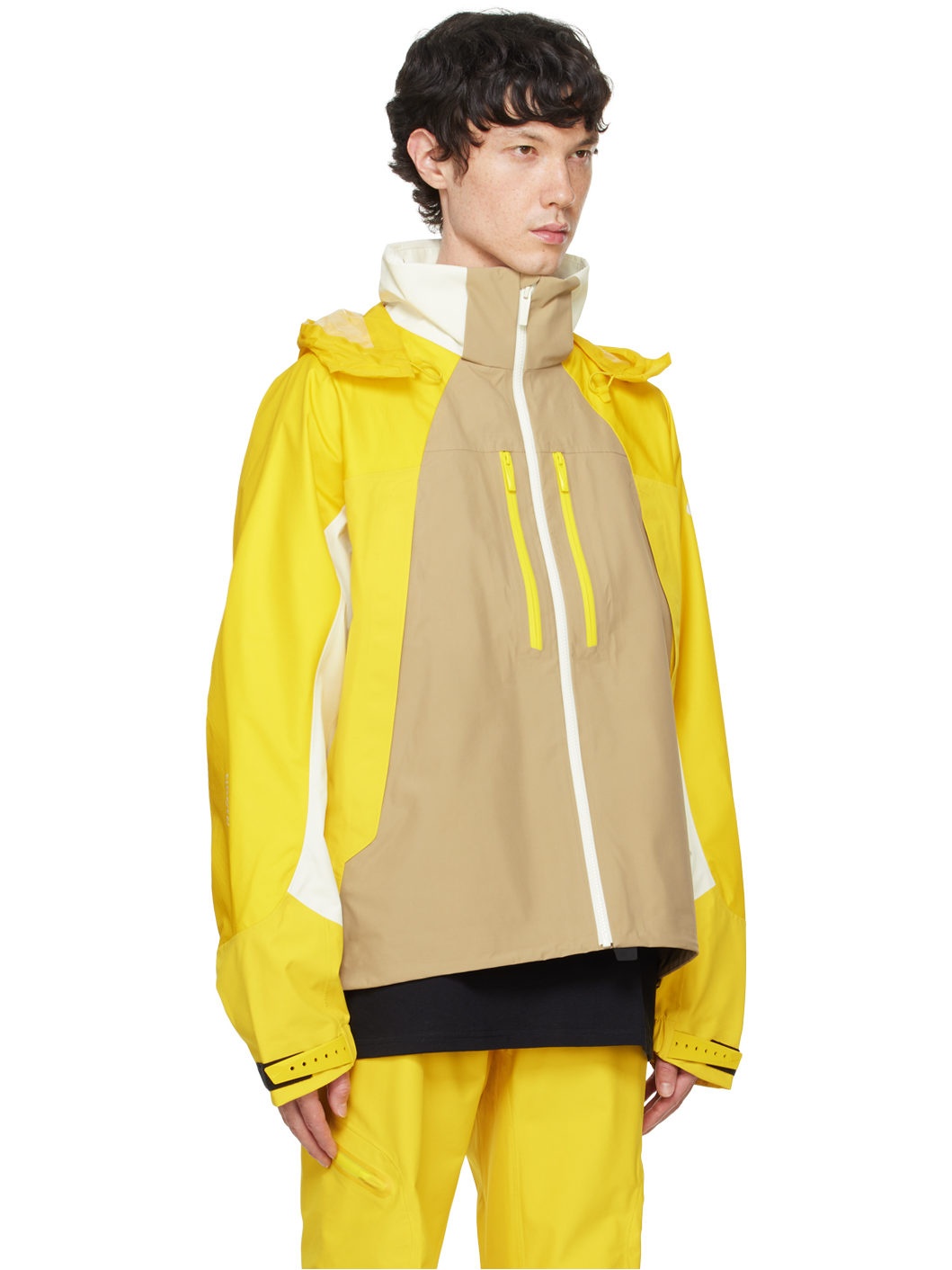 Nike Yellow NOCTA & L'ART Edition Balaclava Tech Jacket | REVERSIBLE