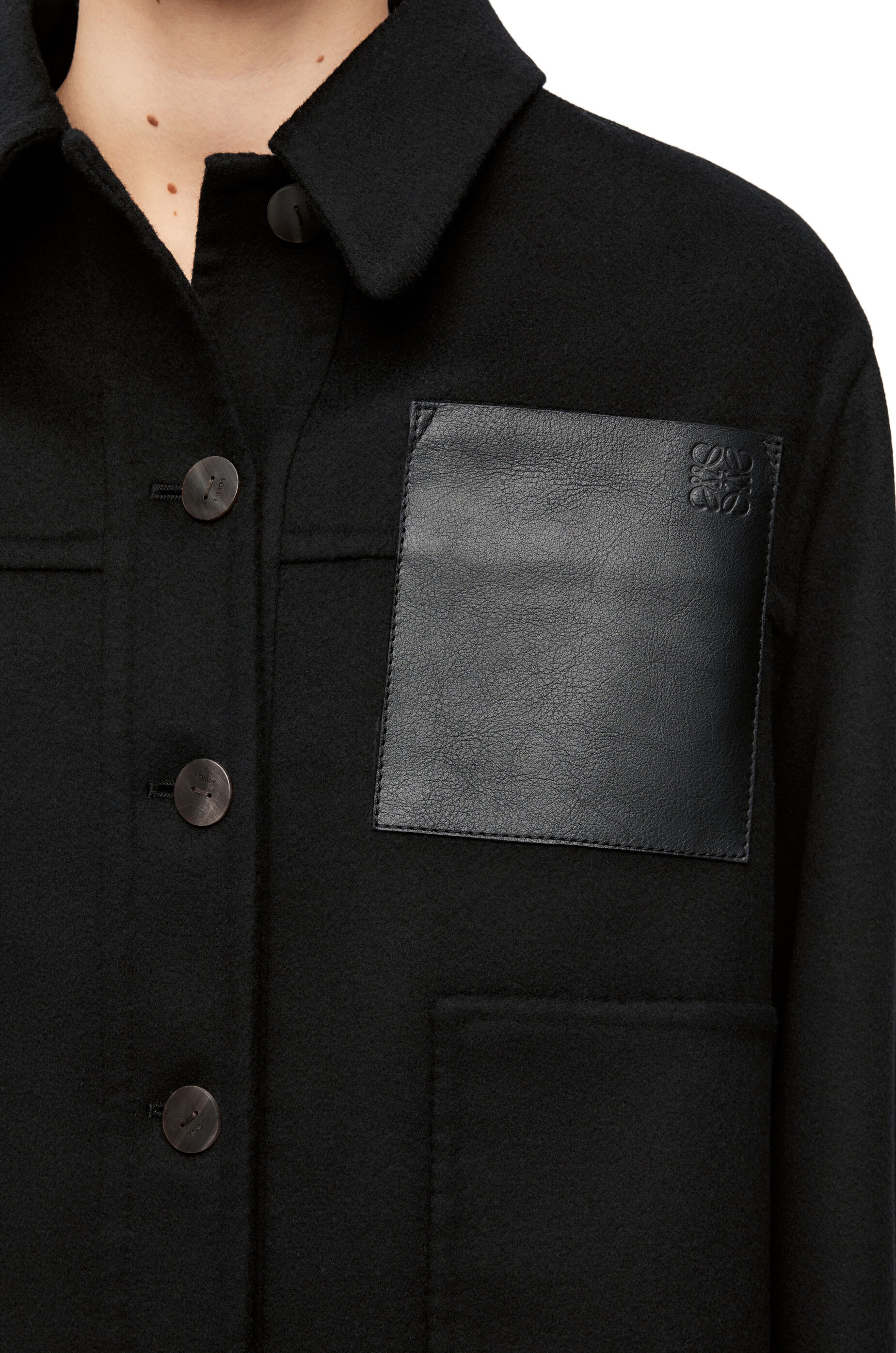 Loewe Workwear jacket in wool and cashmere | REVERSIBLE