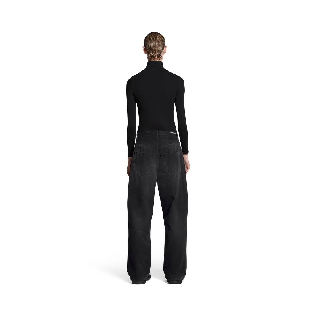 BALENCIAGA Baggy Pants in Black Faded | REVERSIBLE BALENCIAGA Baggy Pants in Black Faded | REVERSIBLE