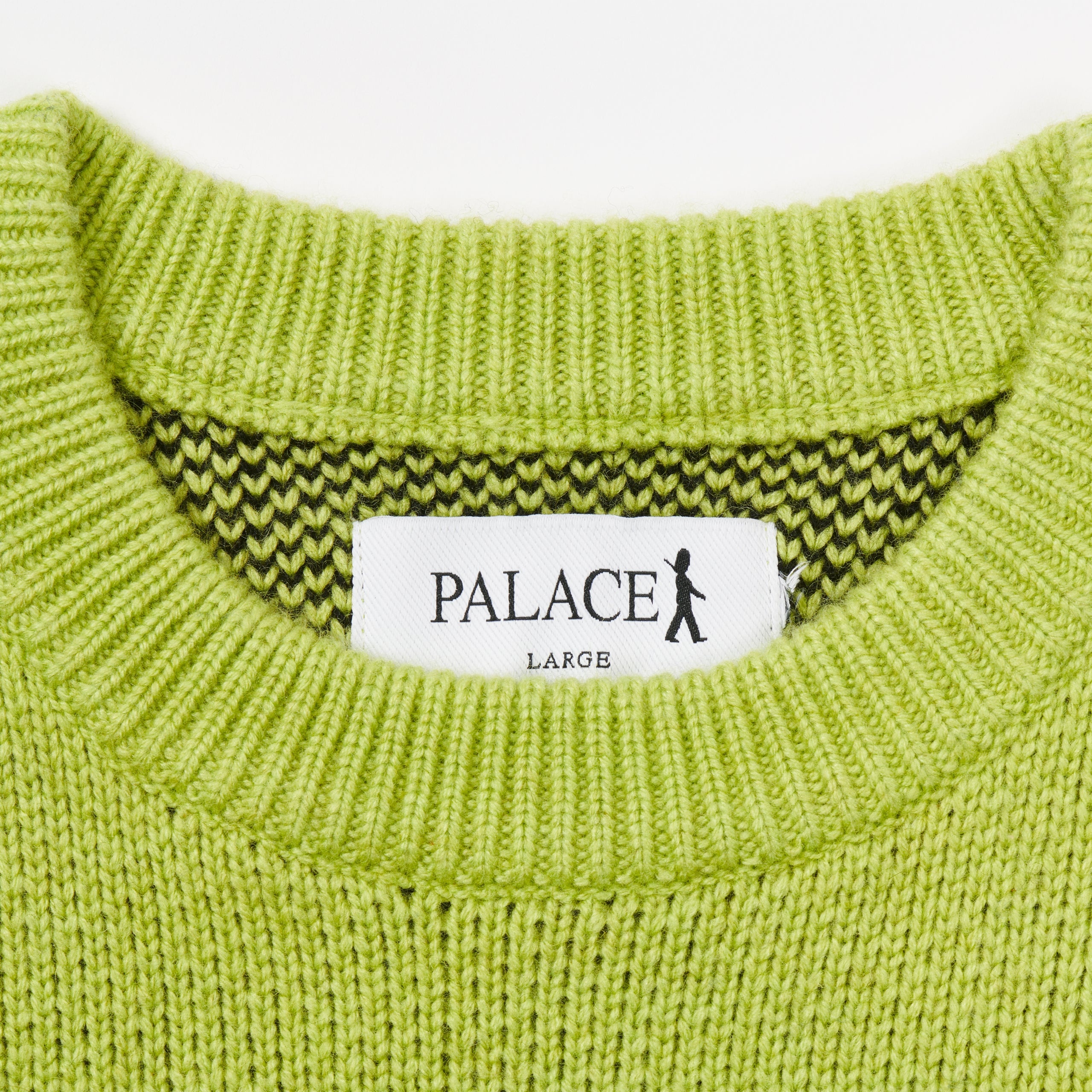 PALACE PALACE GUARD KNIT LIME | REVERSIBLE PALACE PALACE GUARD KNIT LIME | REVERSIBLE