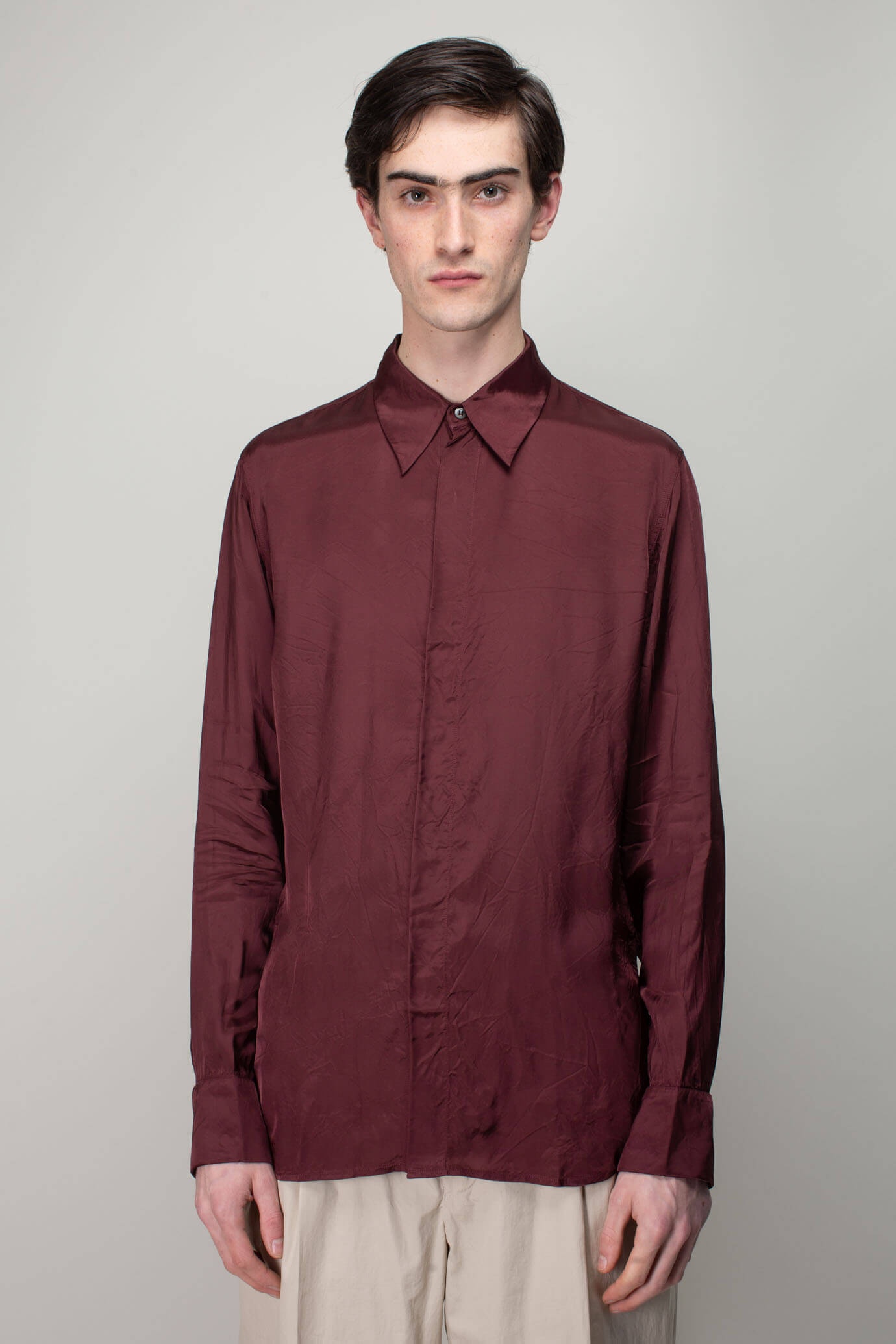 Dries Van Noten Carvie Tux Shirt | REVERSIBLE