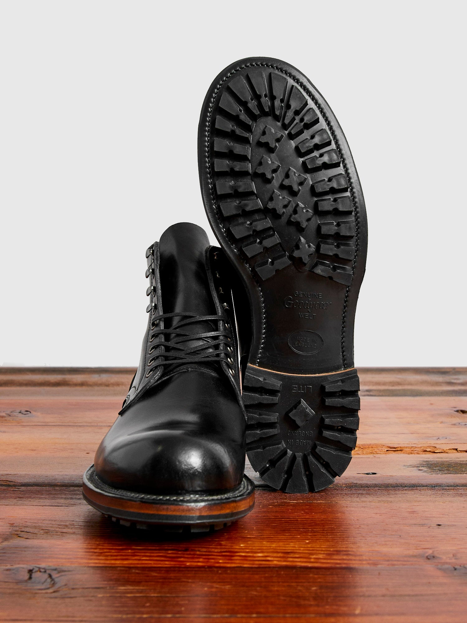 VIBERG "Dark Horse" Service Boot 2040 Commando in Comipel Nero ...