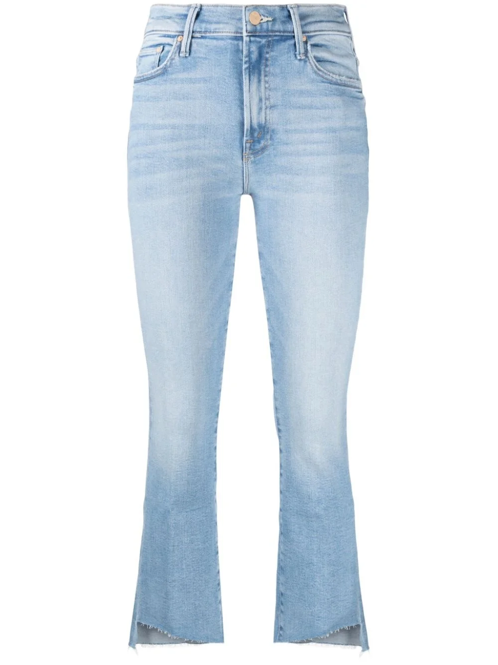 MOTHER Insider high-rise cropped jeans - 11571008THEINSIDER | REVERSIBLE