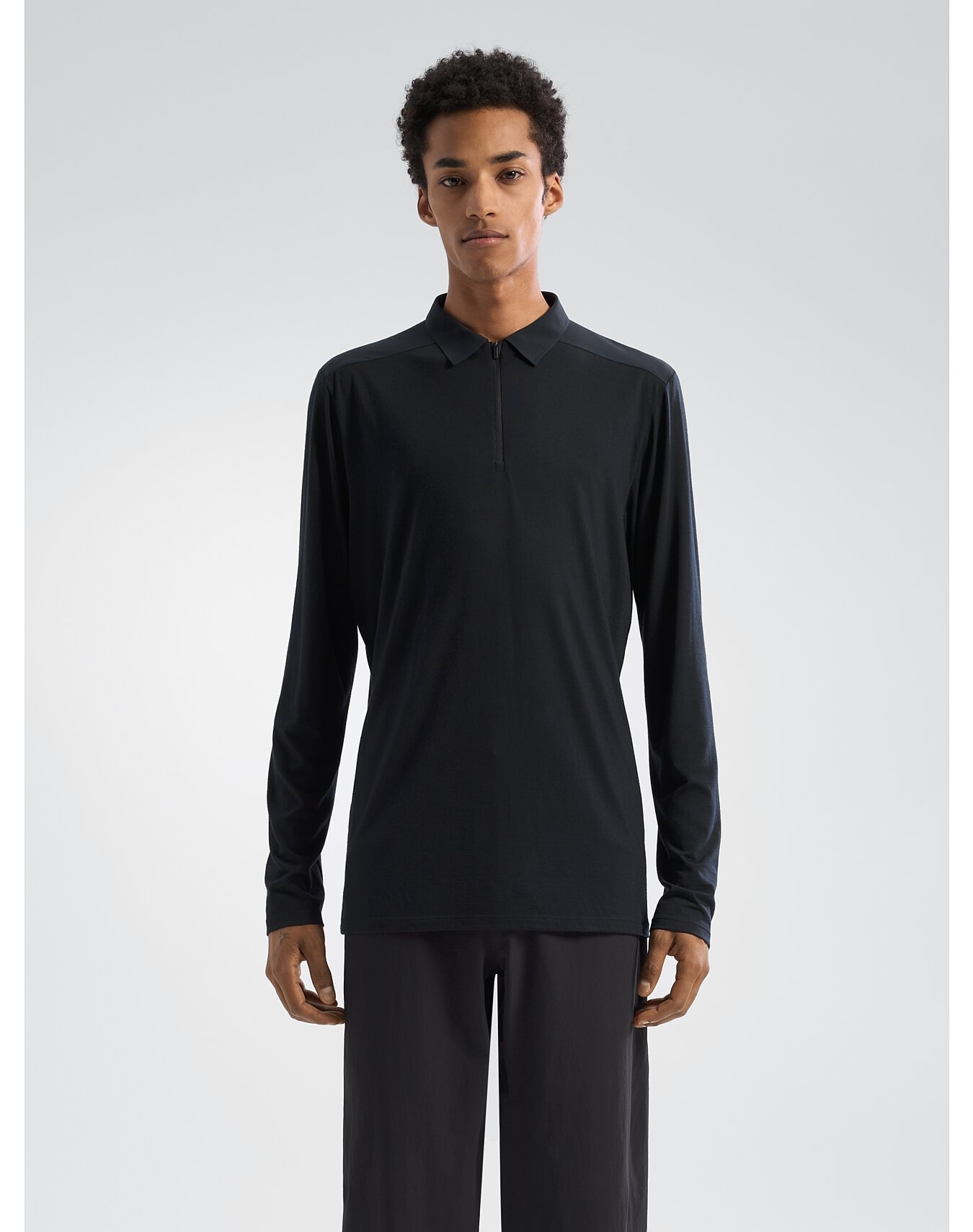 Veilance Frame Polo Shirt LS | REVERSIBLE