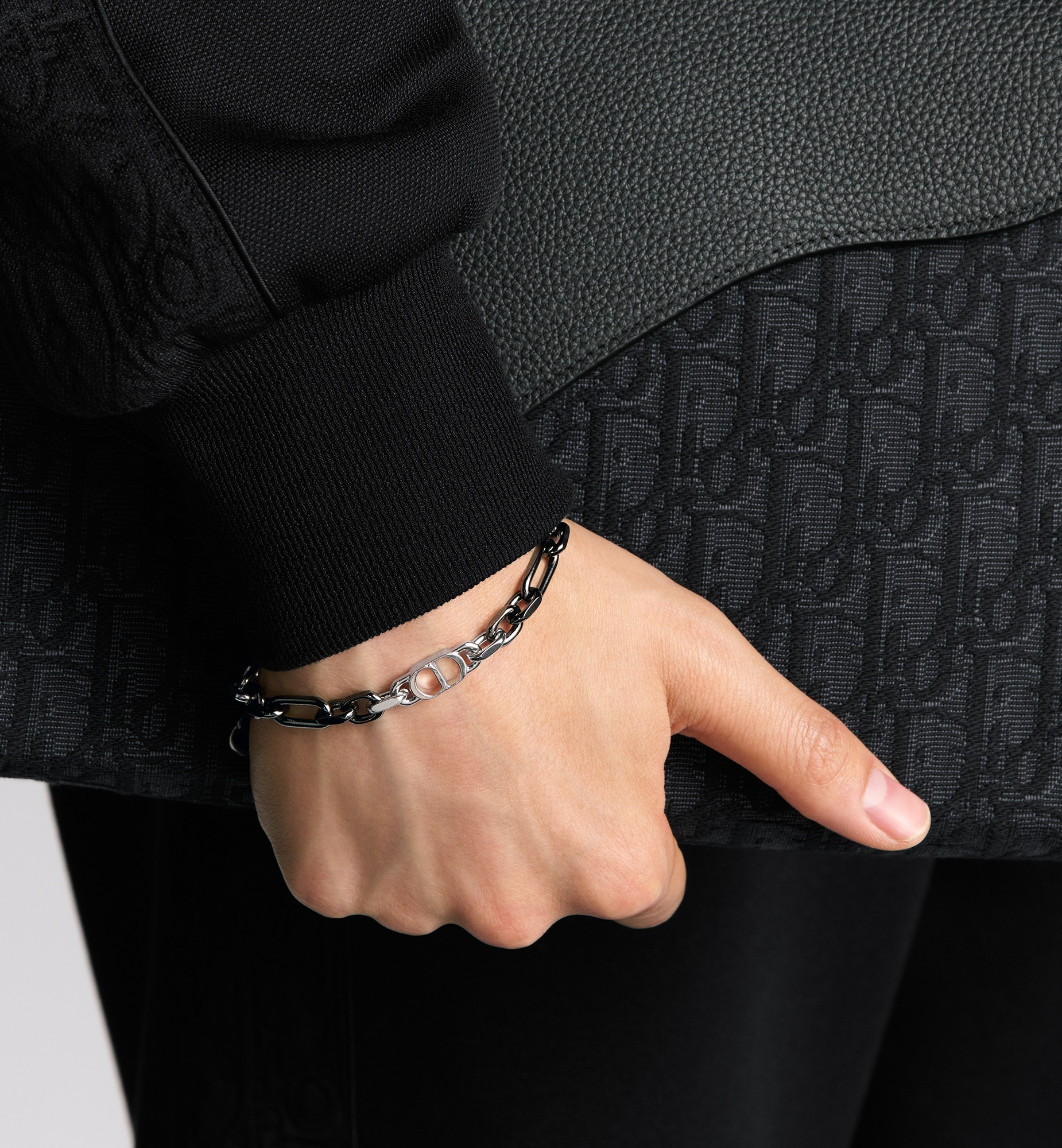 Dior CD Icon Chain Link Bracelet REVERSIBLE