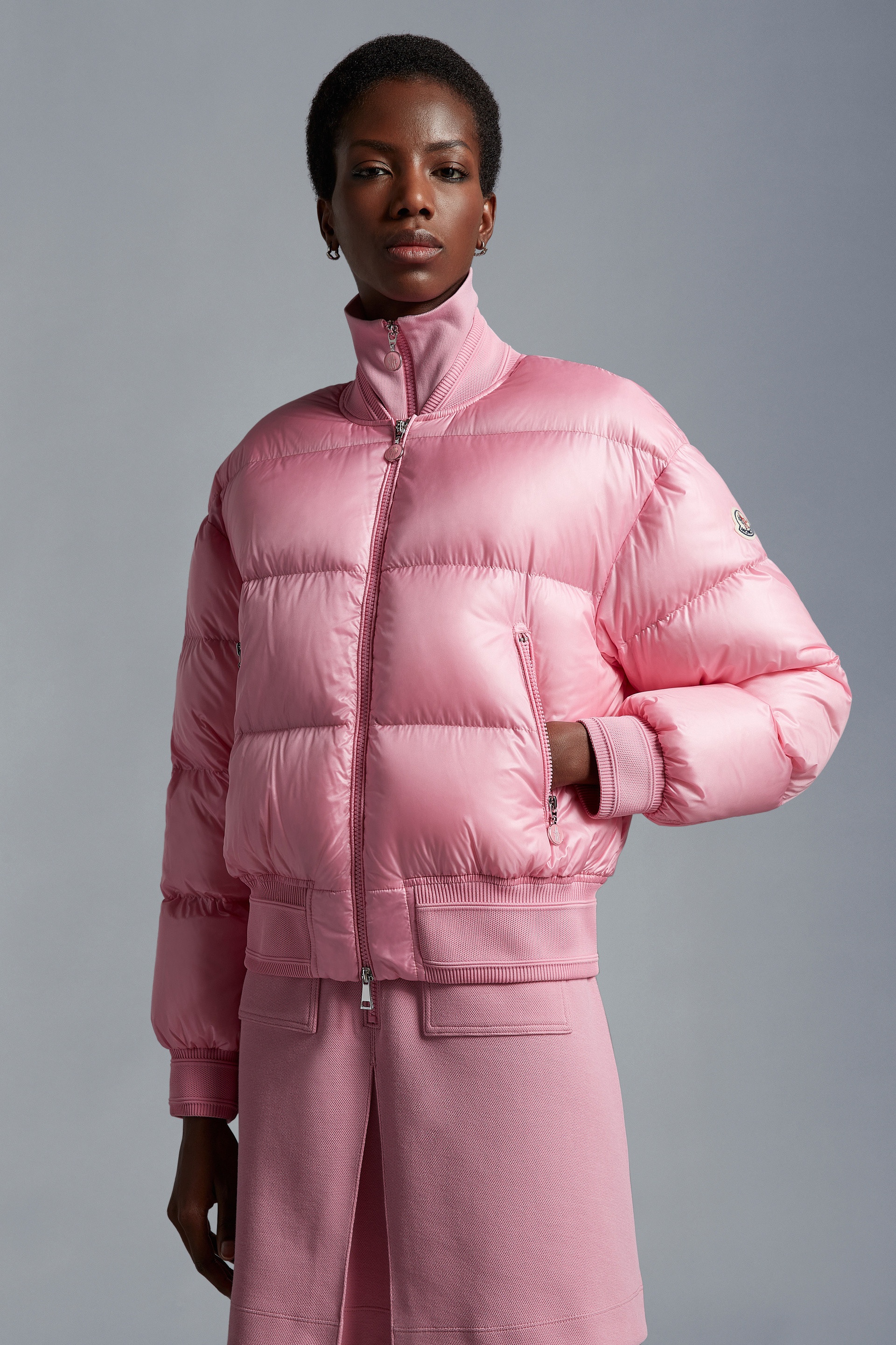 Moncler Merlat Down Bomber Jacket | REVERSIBLE